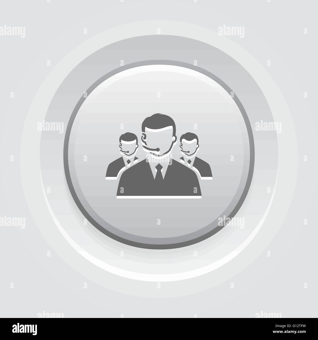 Call Center Icon Stock Vector Image & Art - Alamy