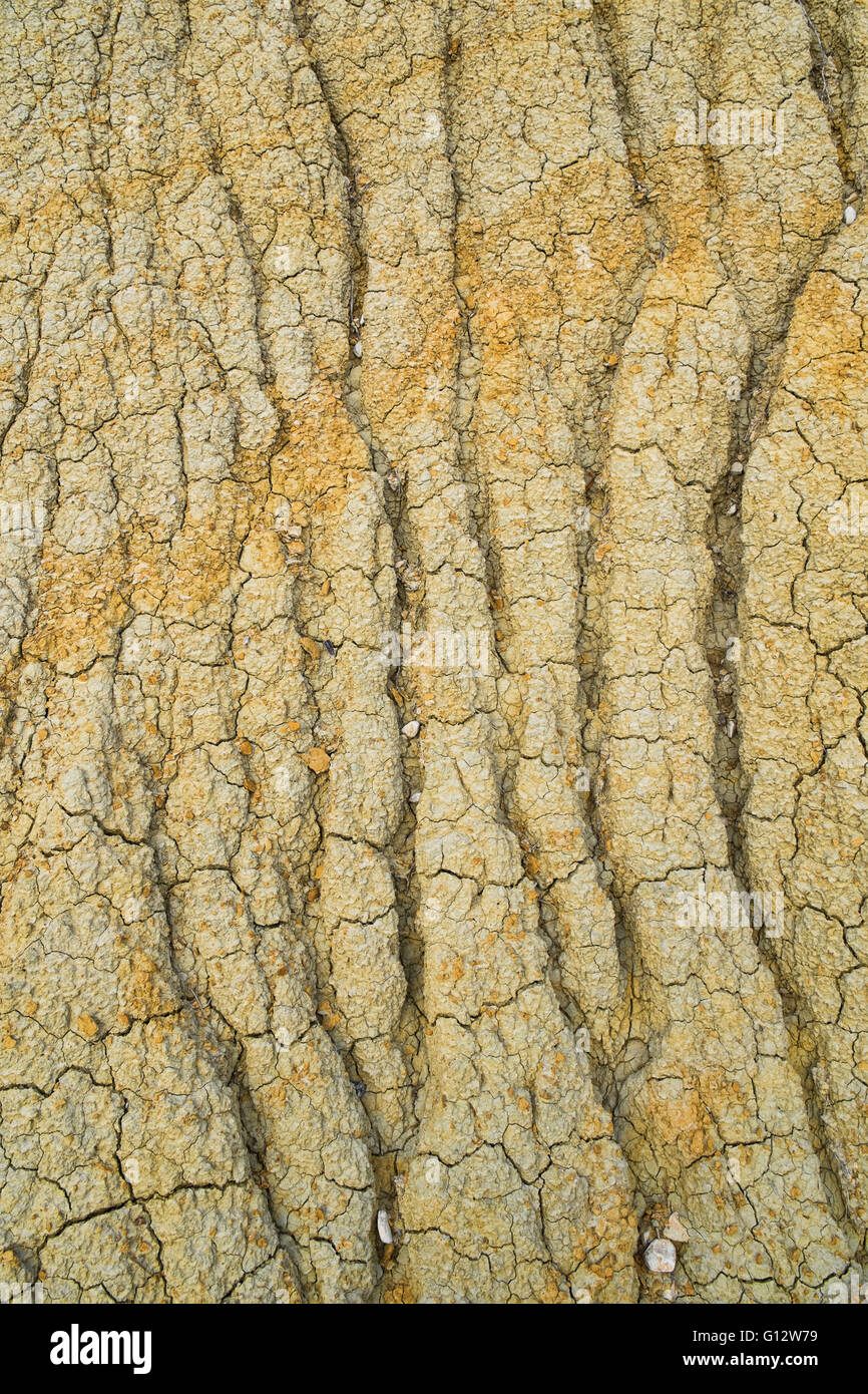 Heavily textured terrain due to erosion Stock Photo - Alamy
