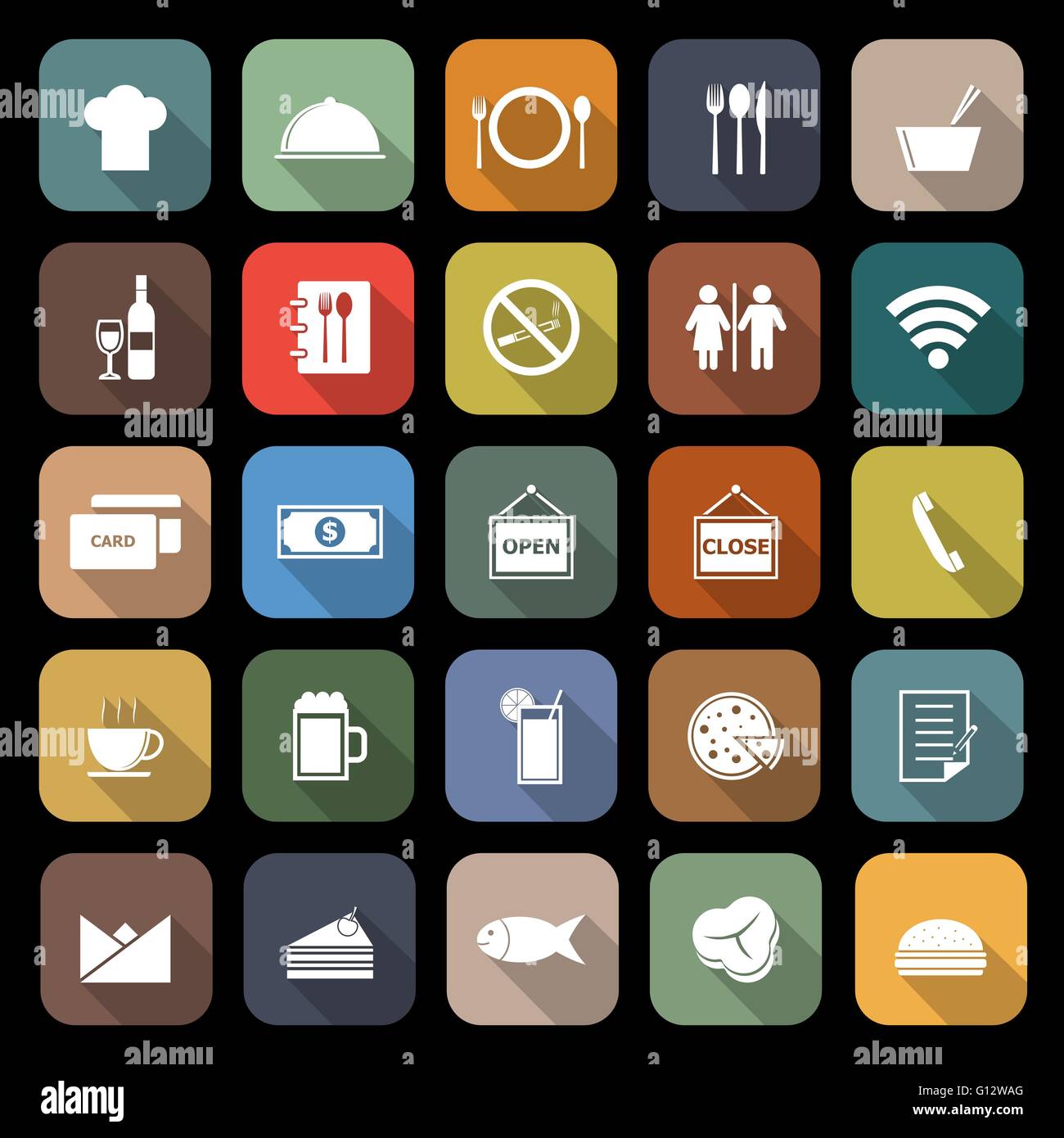 Restaurant bill Stock Vector Images - Alamy