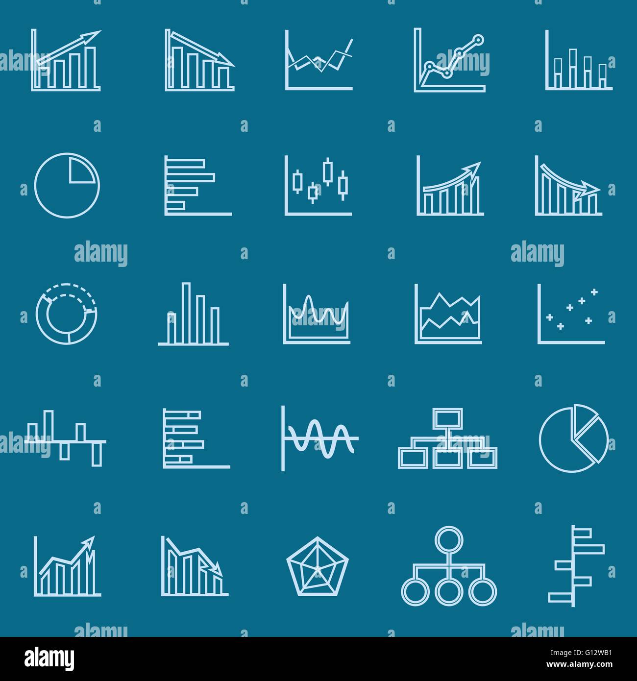 Scatter radar Stock Vector Images - Alamy