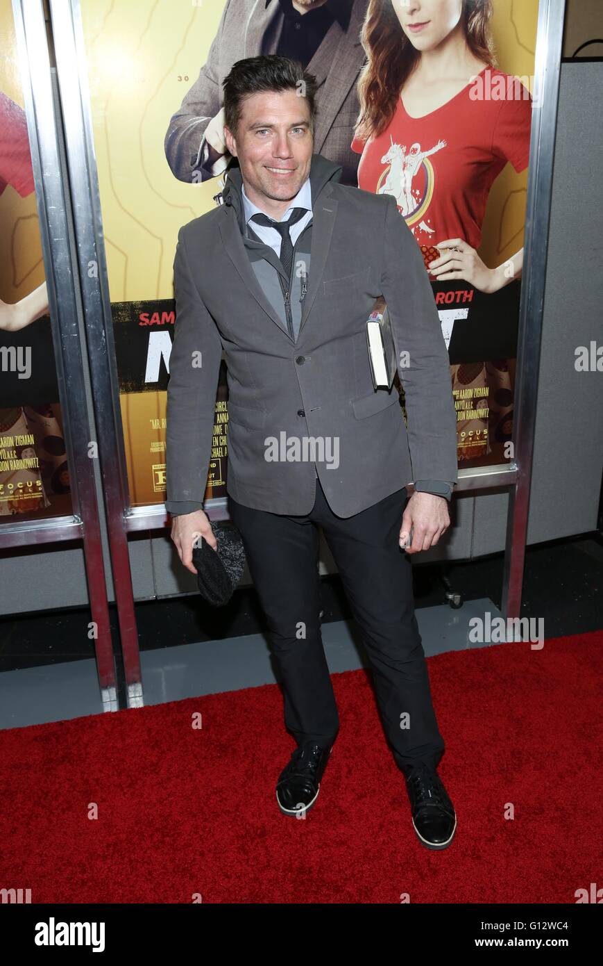New York Premiere of 'Mr. Right' - Red Carpet Arrivals Featuring: Anson ...