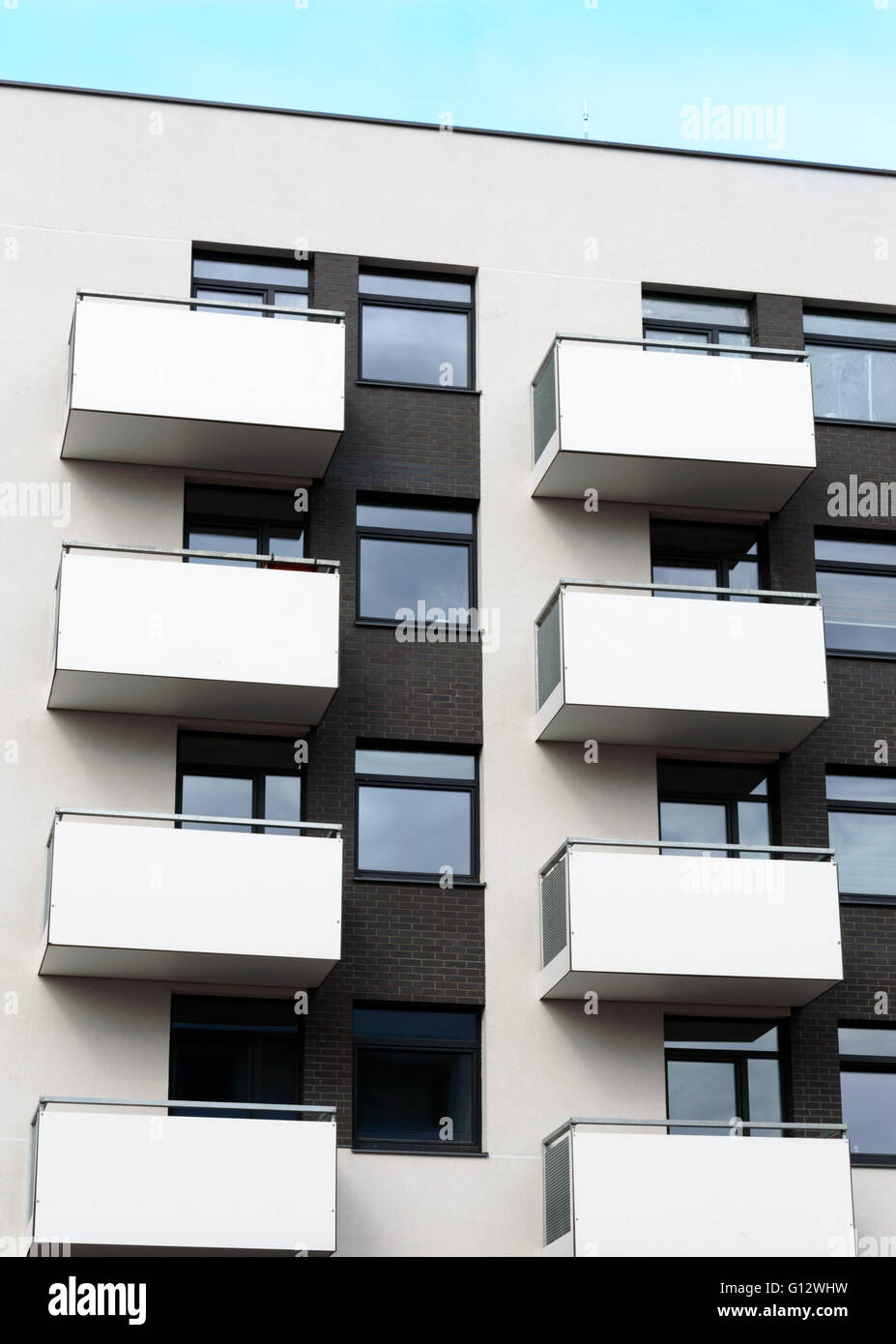 New living buildings design Stock Photo - Alamy