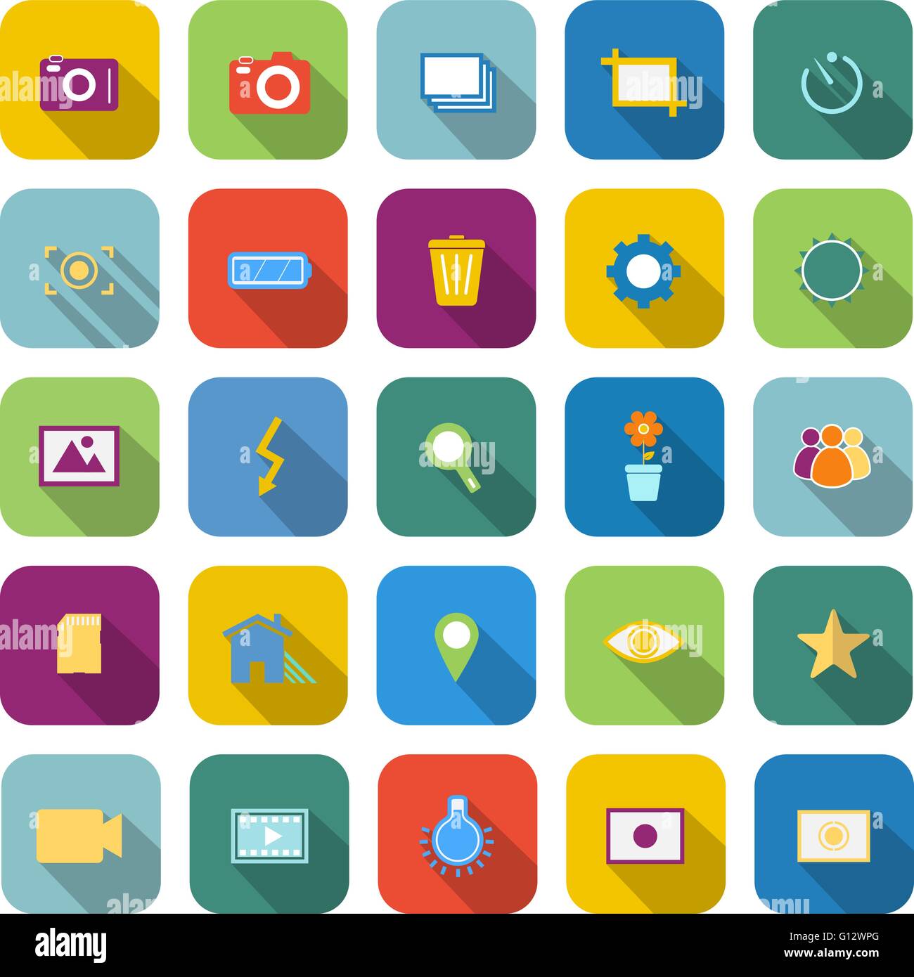 White balance card photography Stock Vector Images - Alamy