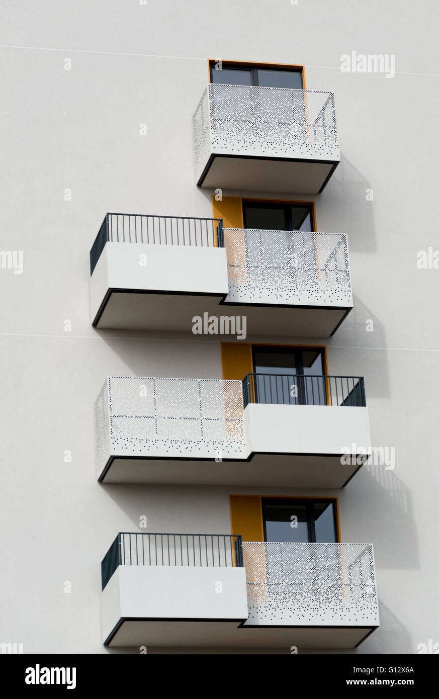 New living buildings design Stock Photo - Alamy