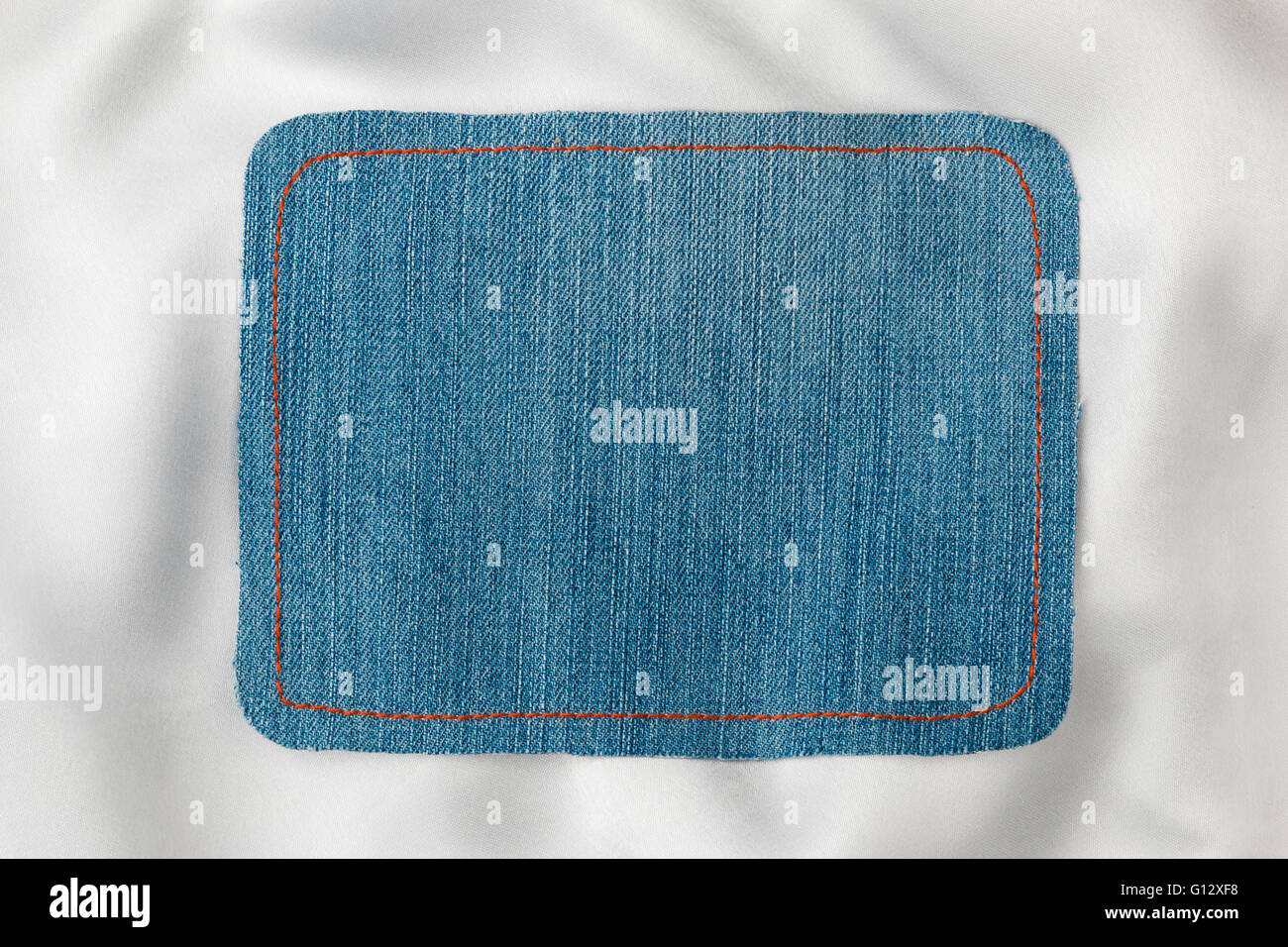 Yellow denim stitch hi-res stock photography and images - Alamy