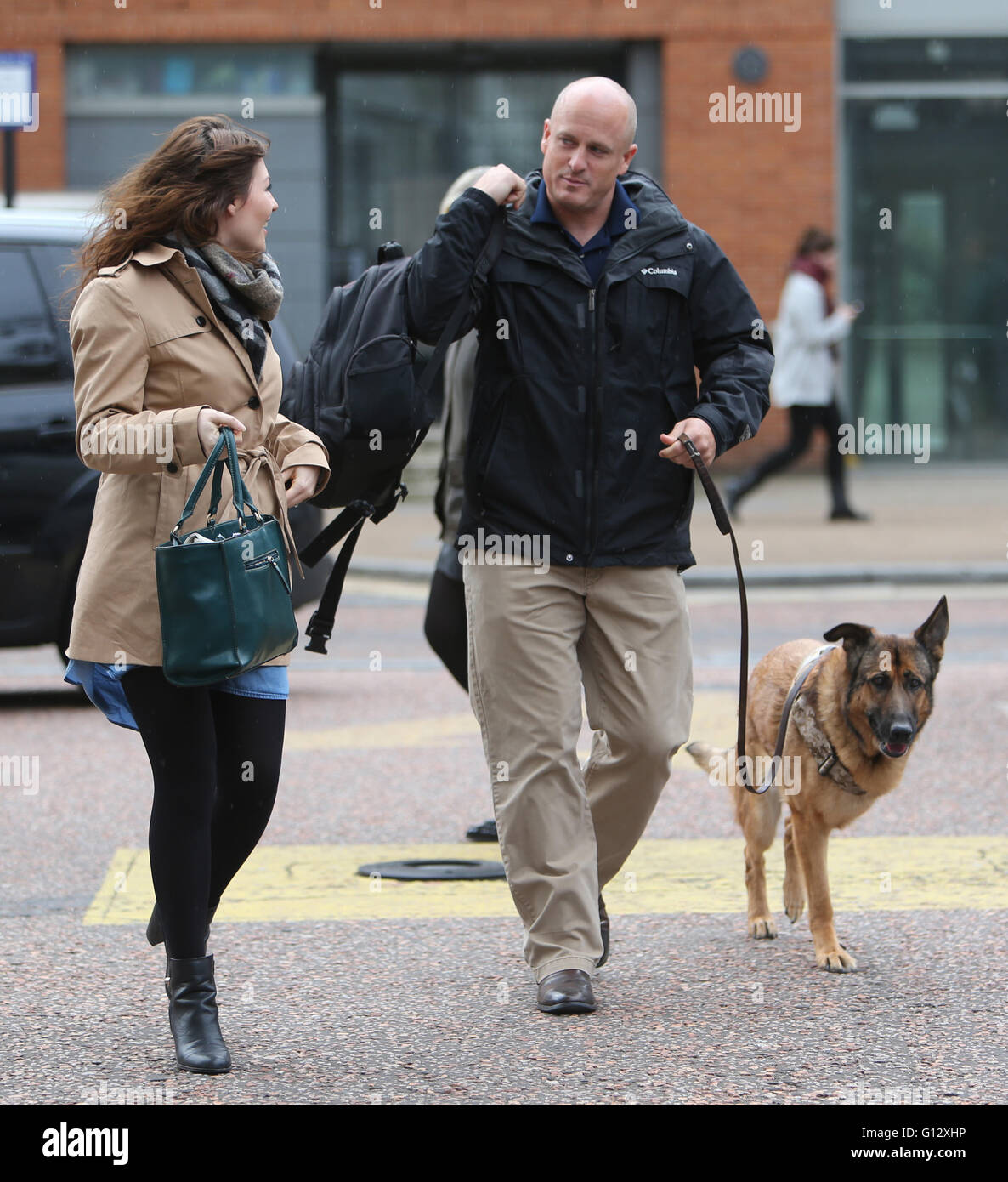 3 legged U.S. Marine dog Lucca and Gunnery Sgt. Chris Willingham ...