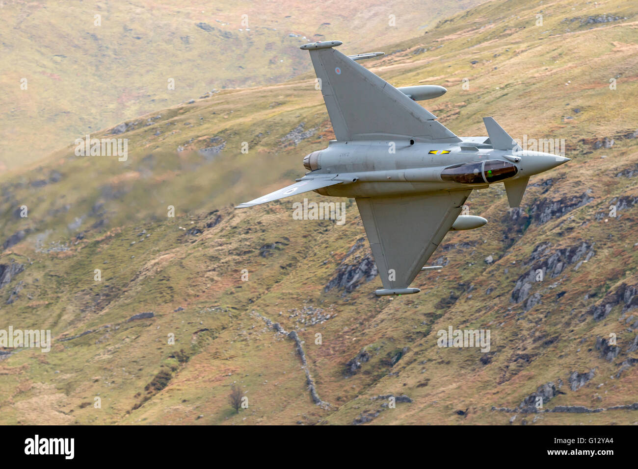 Typhoon Eurofighter Mach Loop Wales Uk. cad east, Machynlleth, low ...