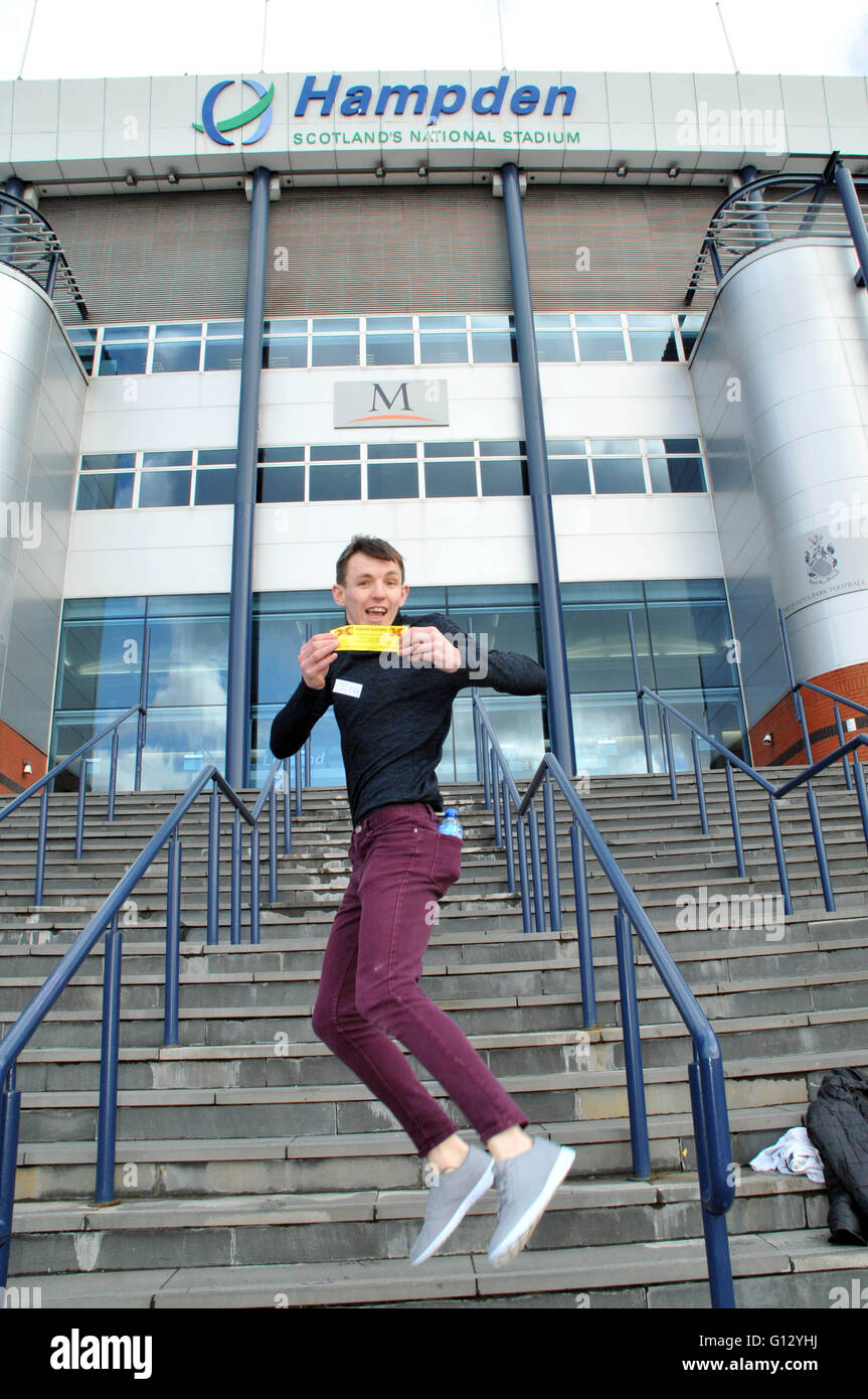 X Factor auditions 2016 at Hampden Park, Glasgow Featuring: Steffan ...