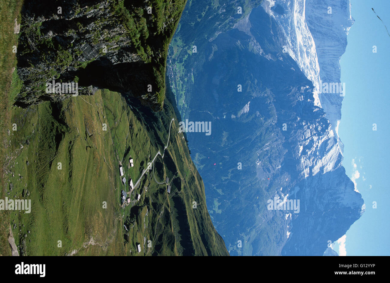 Eiger Switzerland from First Stock Photo - Alamy