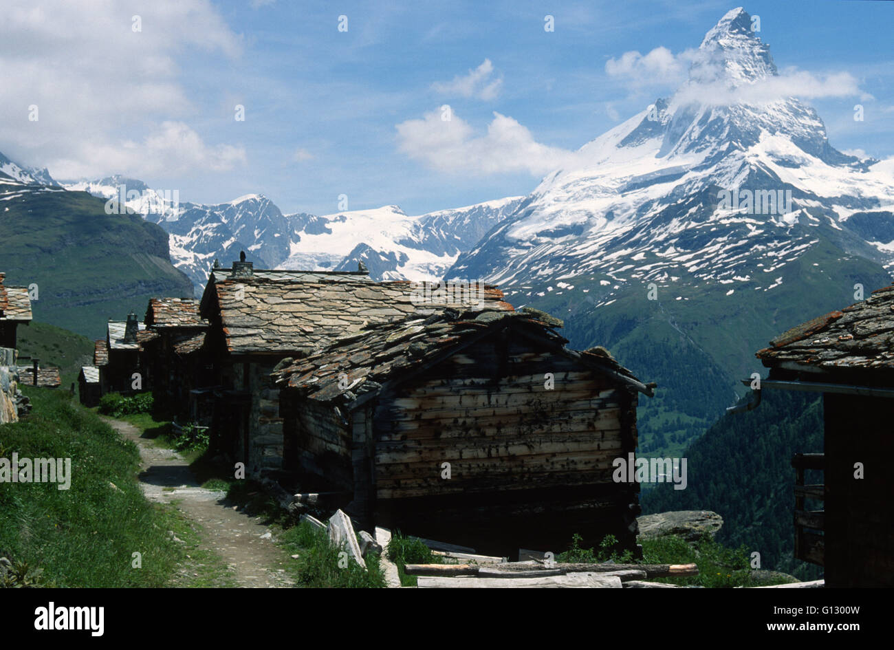 Zermatt findeln hi-res stock photography and images - Alamy