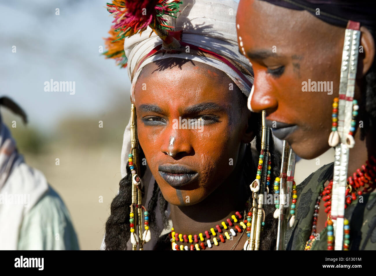 Wodaabe dance annual gerewol festival hi-res stock photography and ...
