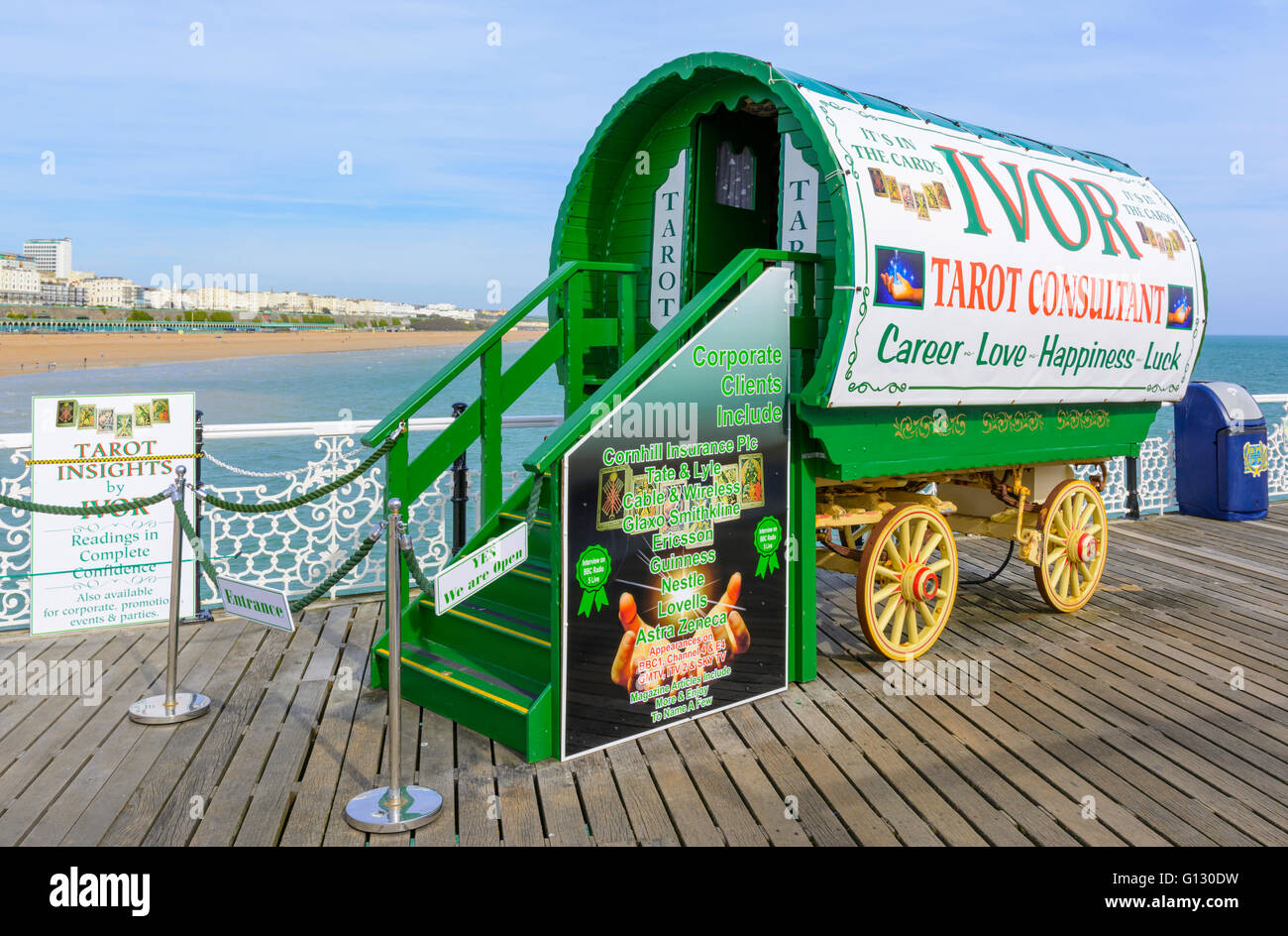 Tarot card caravan hi-res stock photography and images - Alamy