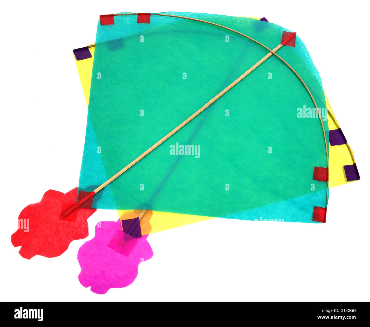 Traditional Bangladeshi kites made of thin papers Stock Photo - Alamy