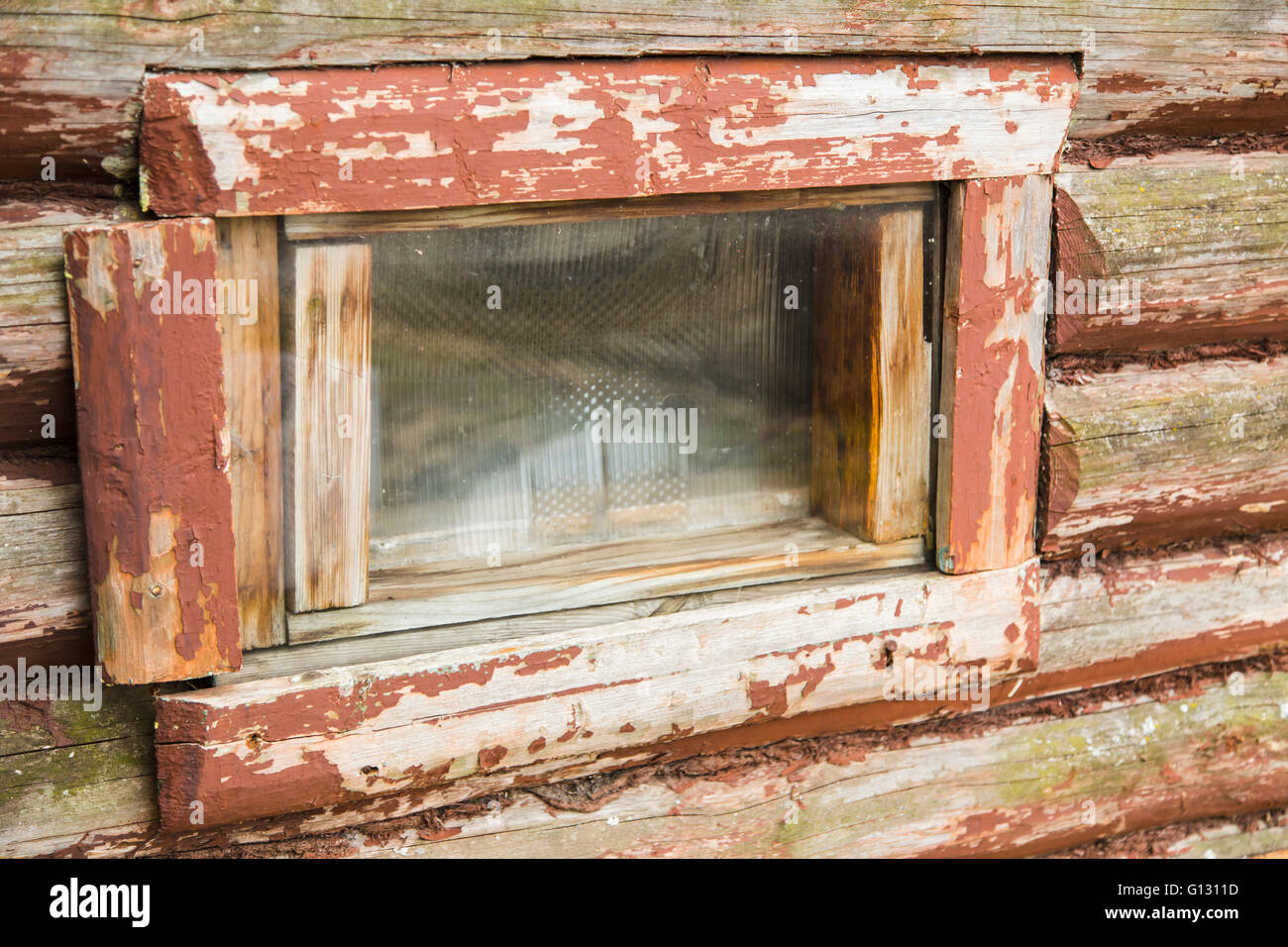Old window frame Stock Photo - Alamy