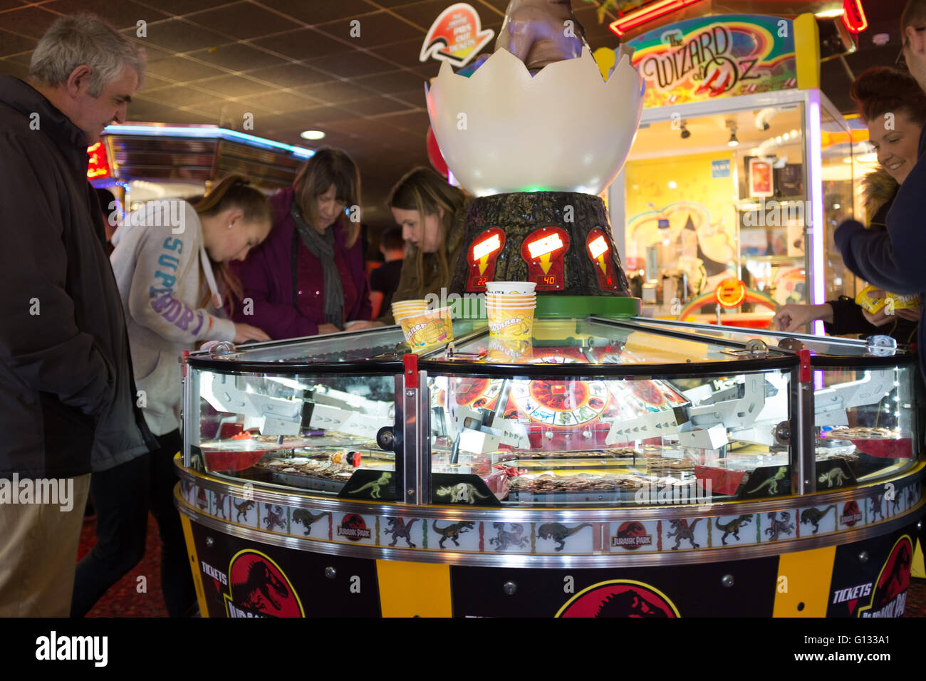 Morecambe amusements hi-res stock photography and images - Alamy