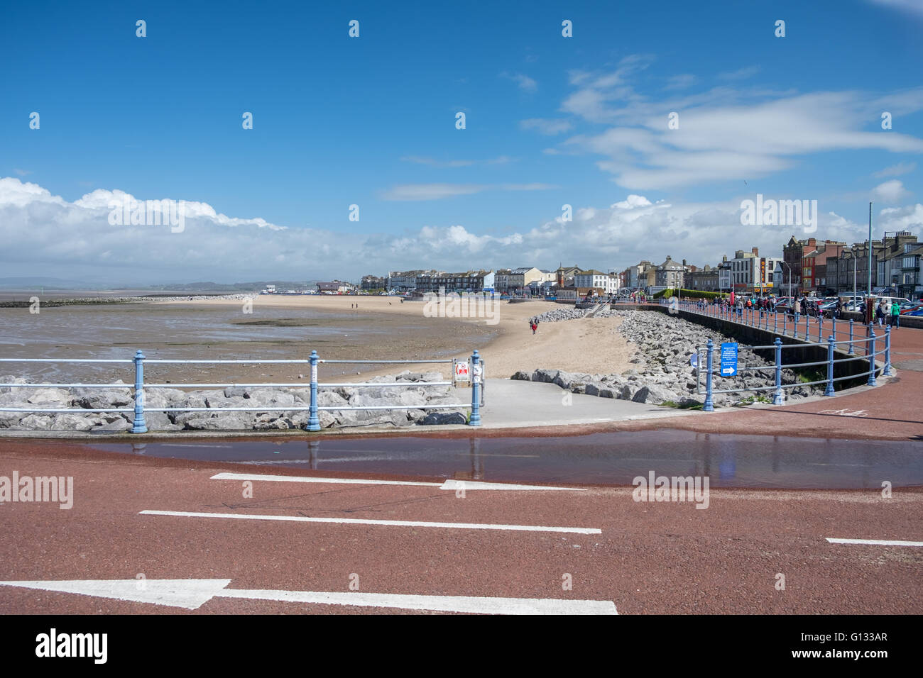 Morecambe beach tower hi-res stock photography and images - Alamy
