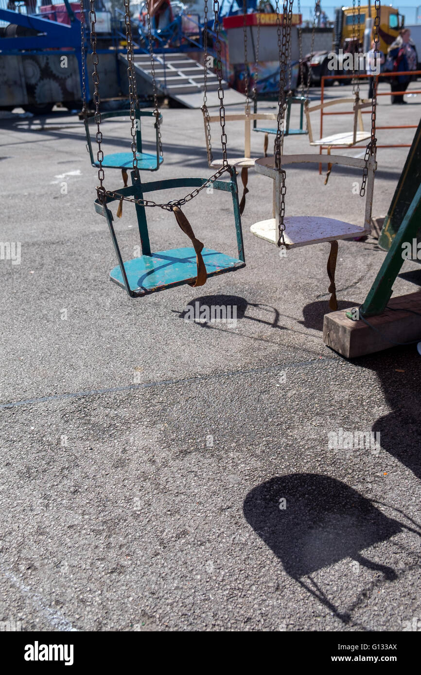 Vintage fairground ride hi-res stock photography and images - Alamy