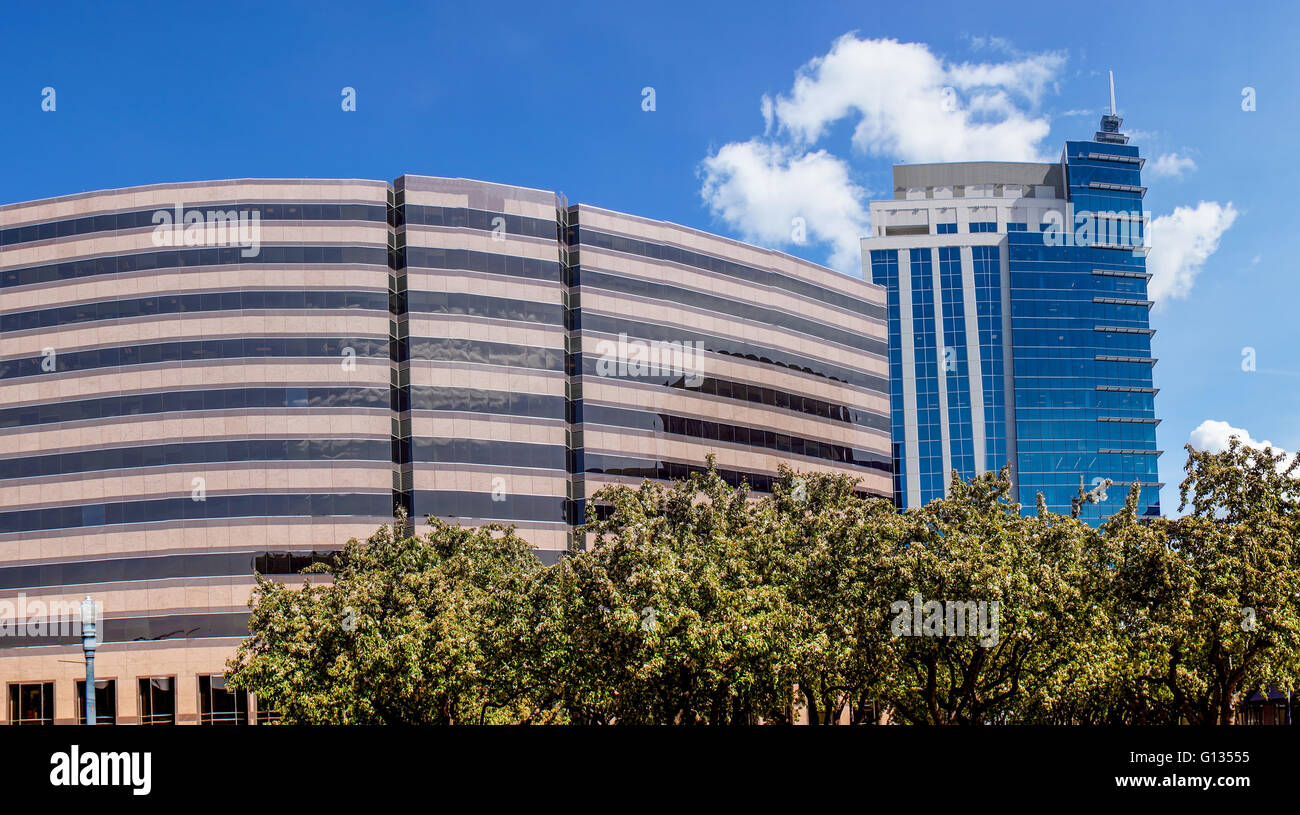 Buildings in Downtown Boise Idaho spring Stock Photo - Alamy