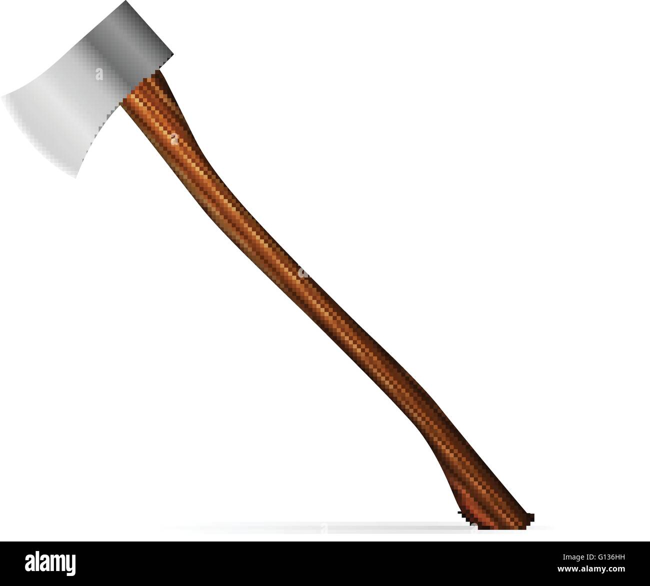 Axe on a white background. Vector illustration Stock Vector Image & Art ...