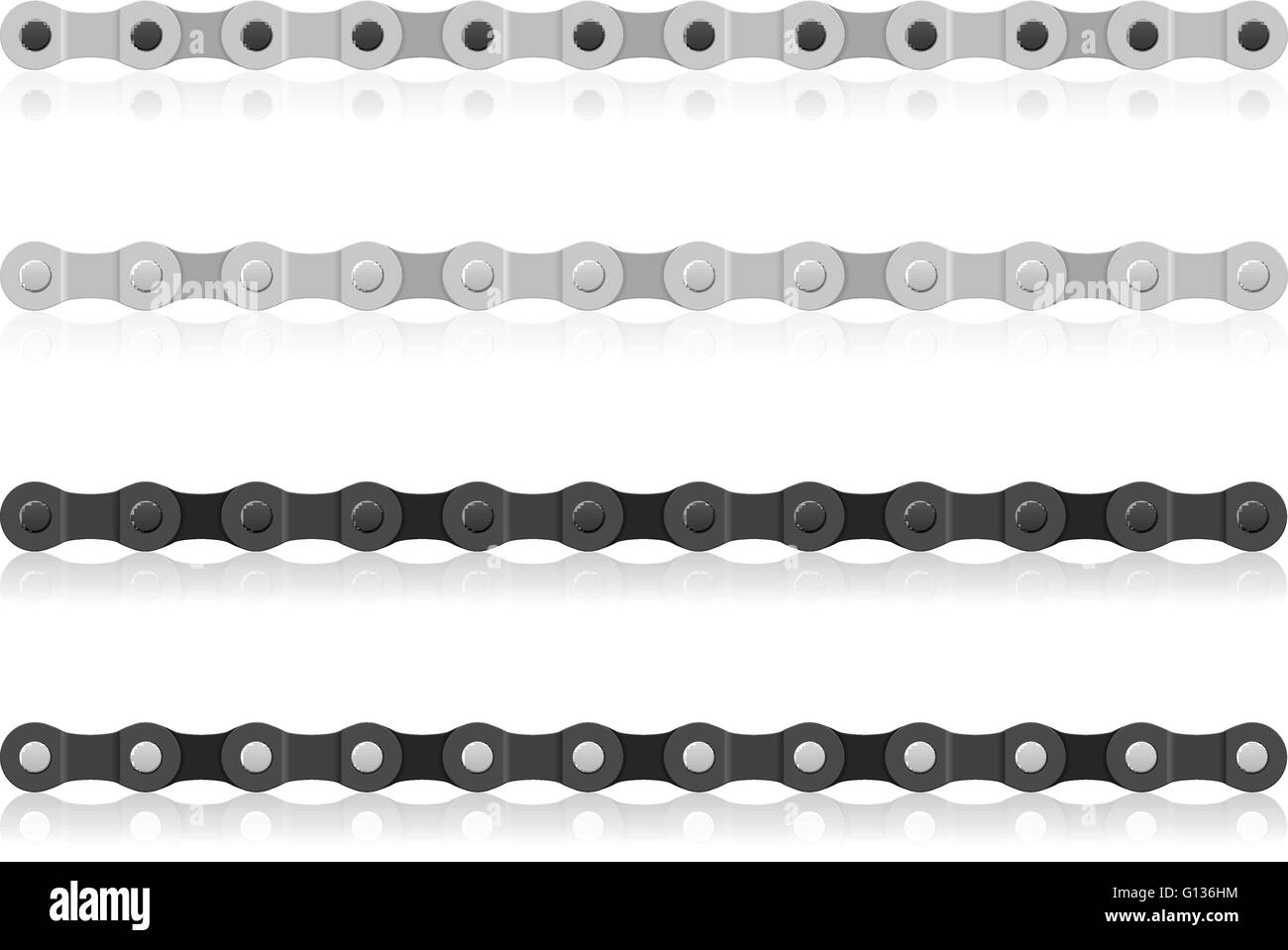 Bike chain Stock Vector Images - Alamy