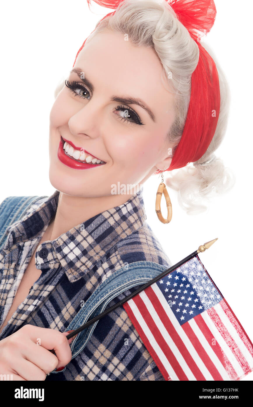 Rockabilly Girl Bandana
