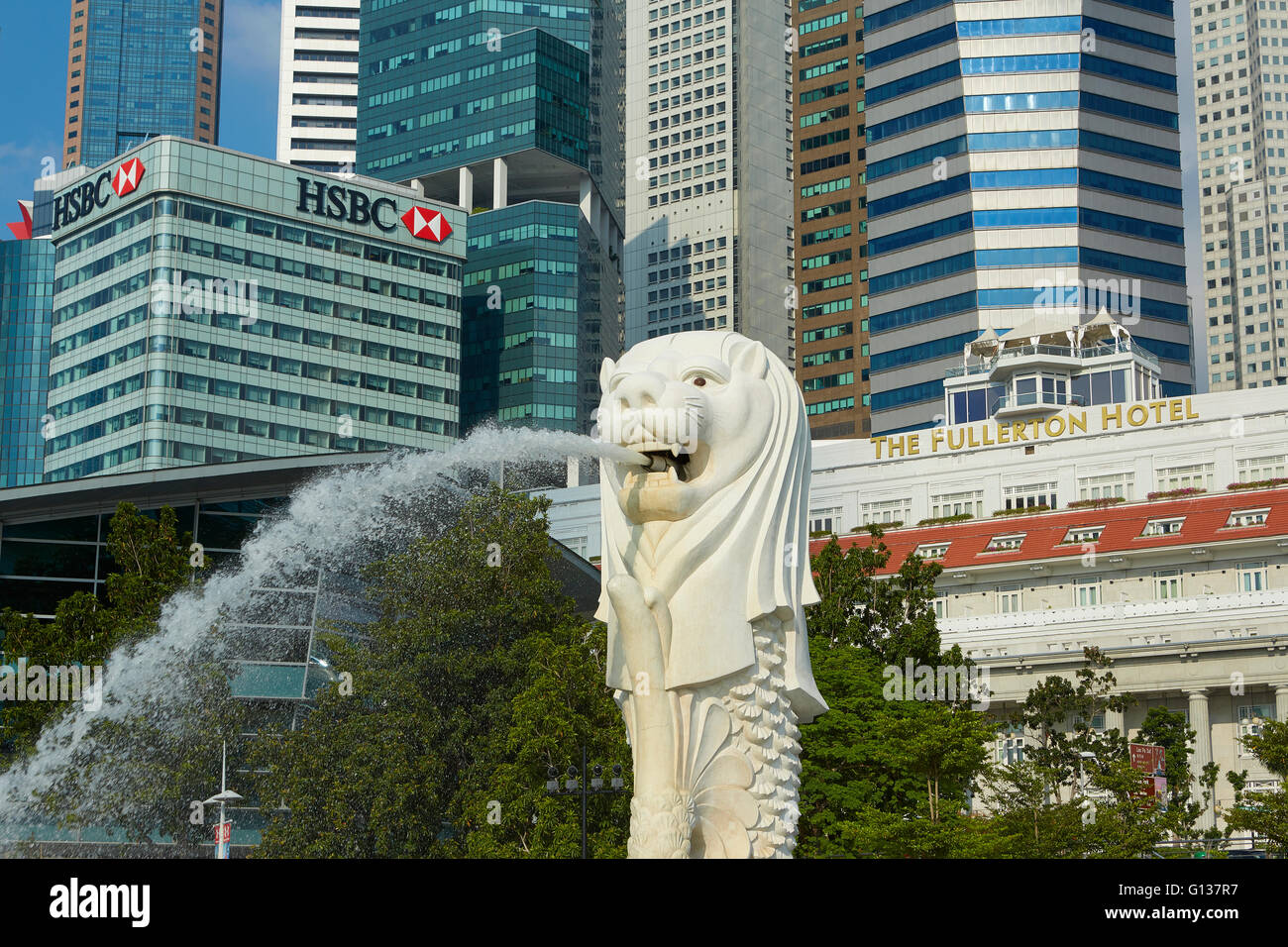 Merlion Front View