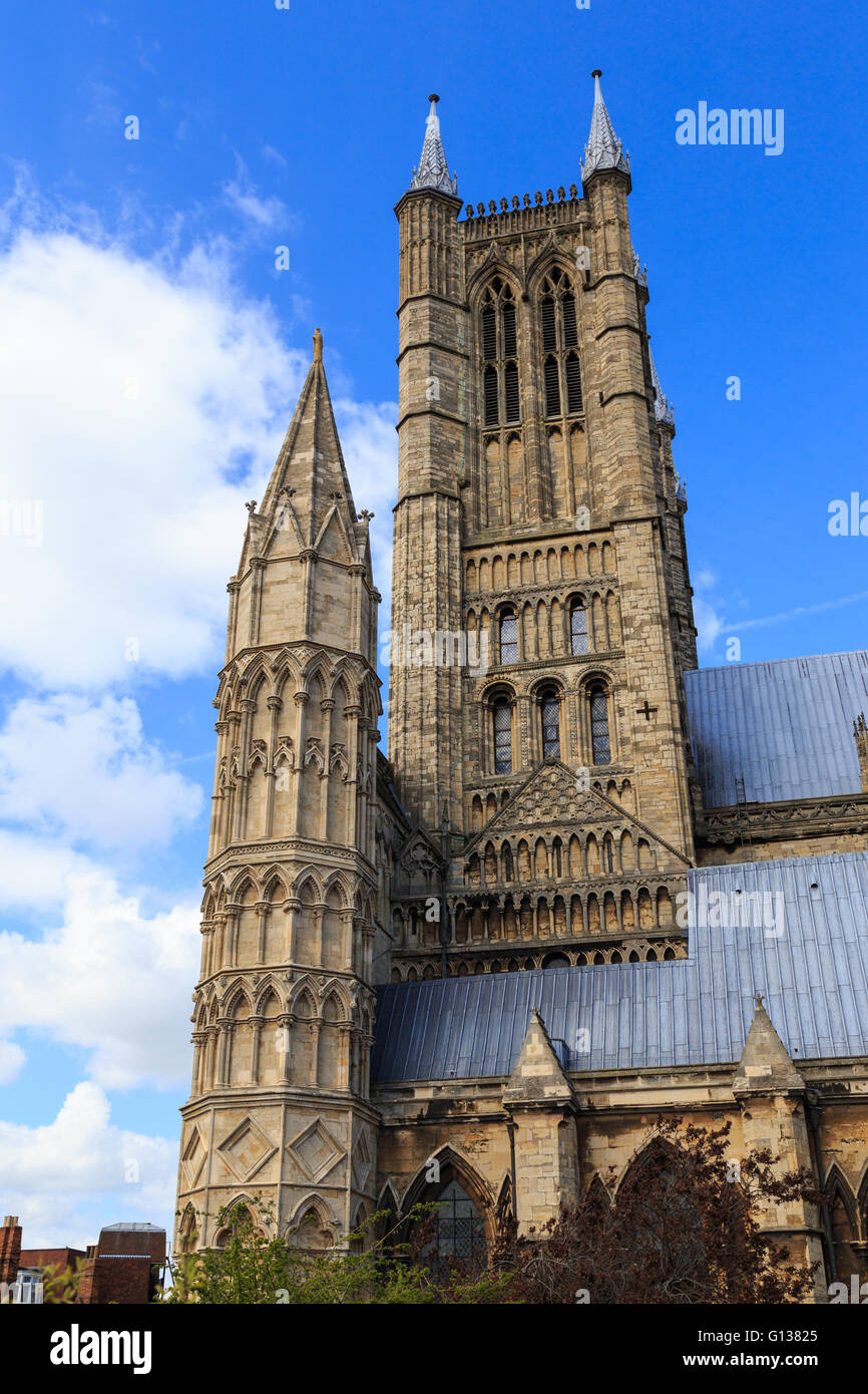 Lincoln Cathedral. Lincoln, England Stock Photo - Alamy