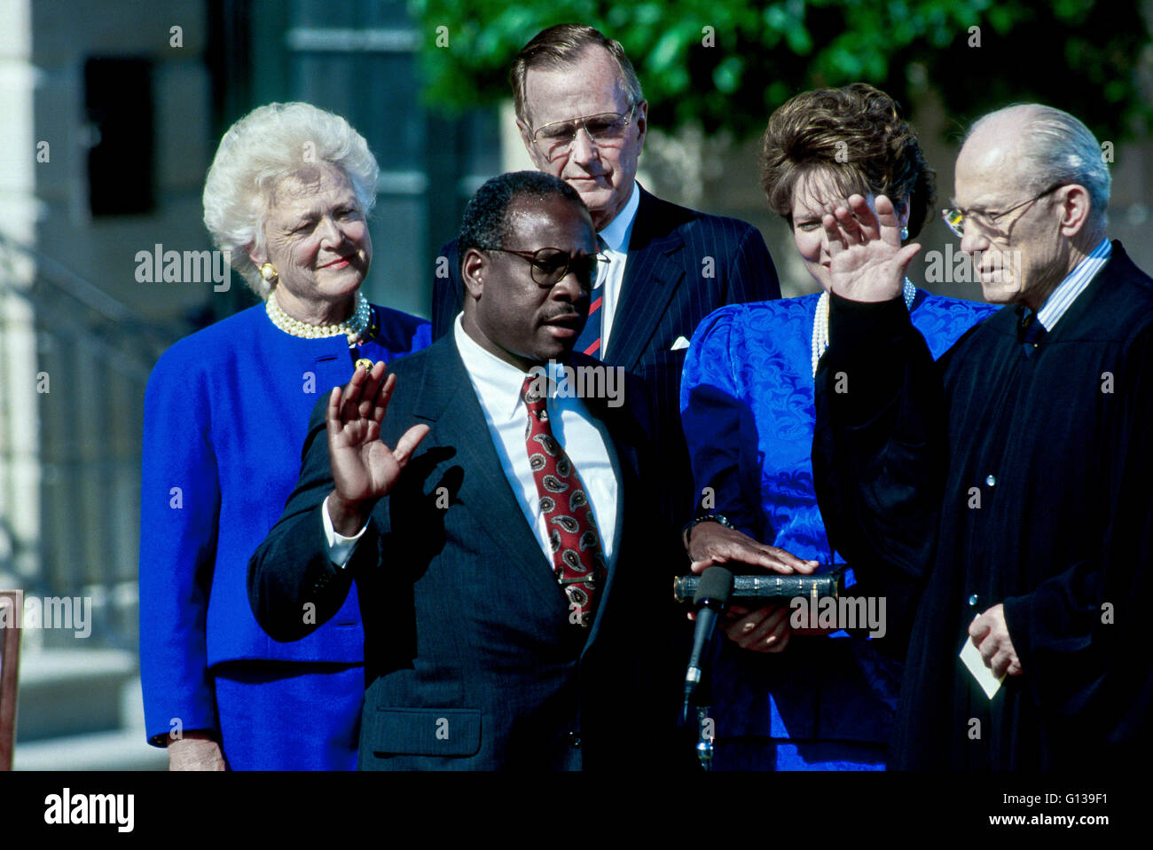 Clarence thomas nominee hi-res stock photography and images - Alamy