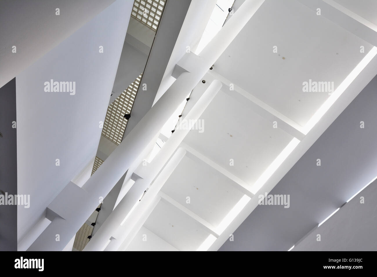 Interior. MACBA, Contemporary Art Museum Barcelona. Barcelona ...