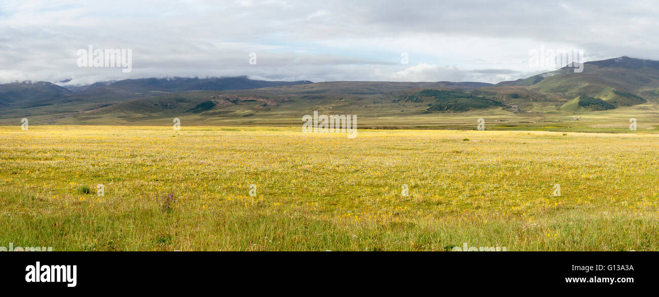 Ganzi Prefecture, Sichuan province, China - Beautiful panorama ...