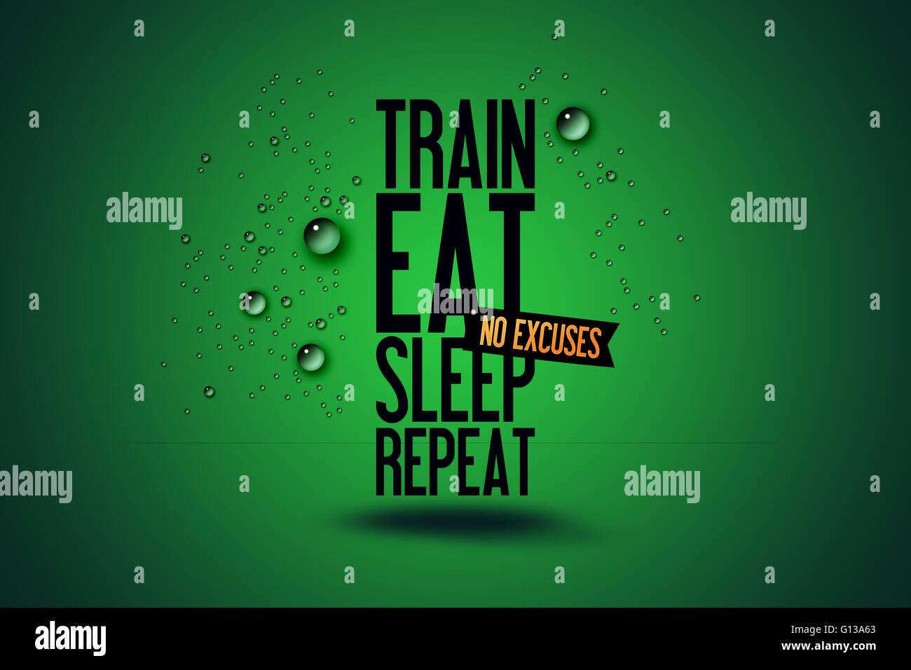 Eat sleep train repeat hi-res stock photography and images - Alamy