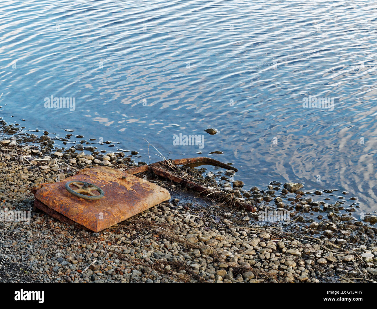 Fontana natural spring spa, Iceland Stock Photo - Alamy