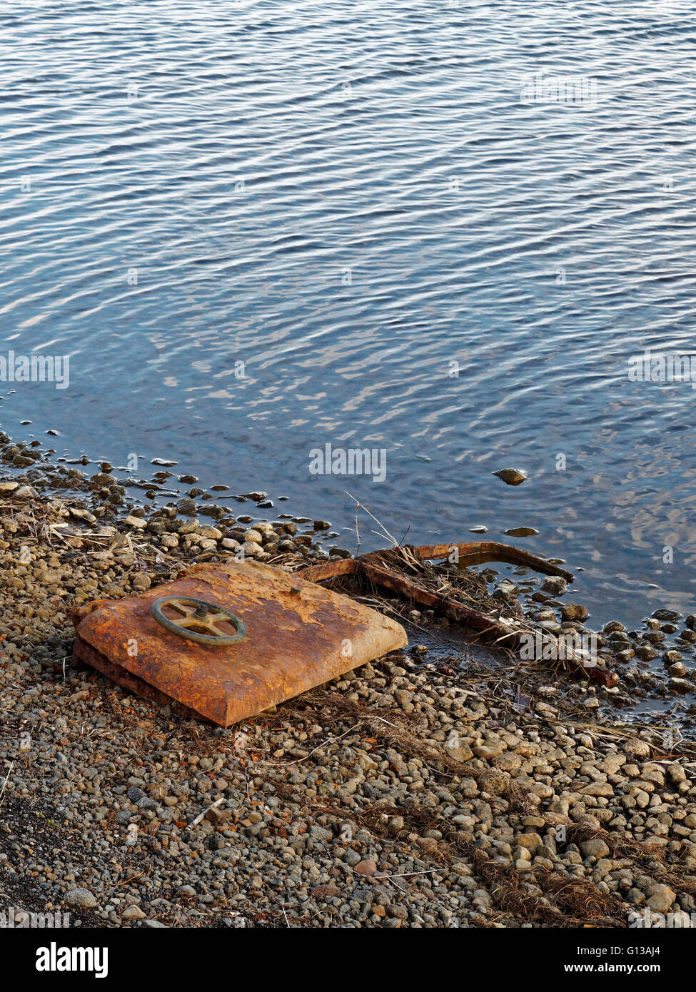 Fontana natural spring spa, Iceland Stock Photo - Alamy