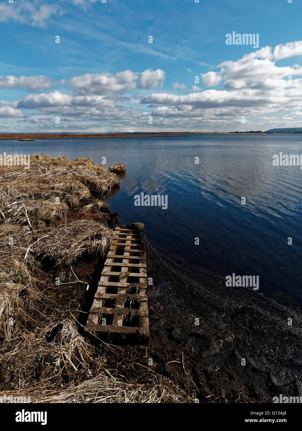 Fontana natural spring spa, Iceland Stock Photo - Alamy