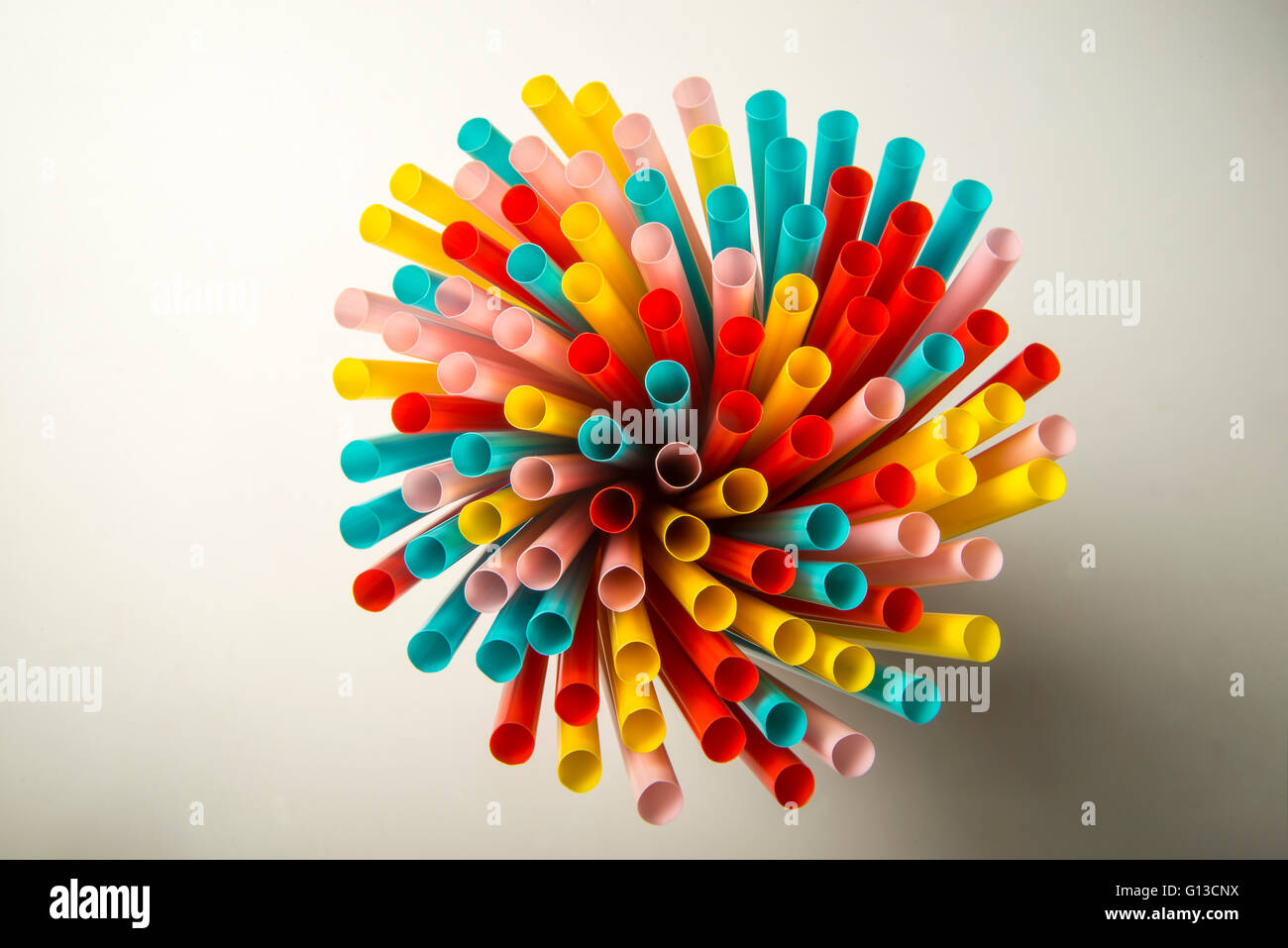 Color straw hi-res stock photography and images - Alamy