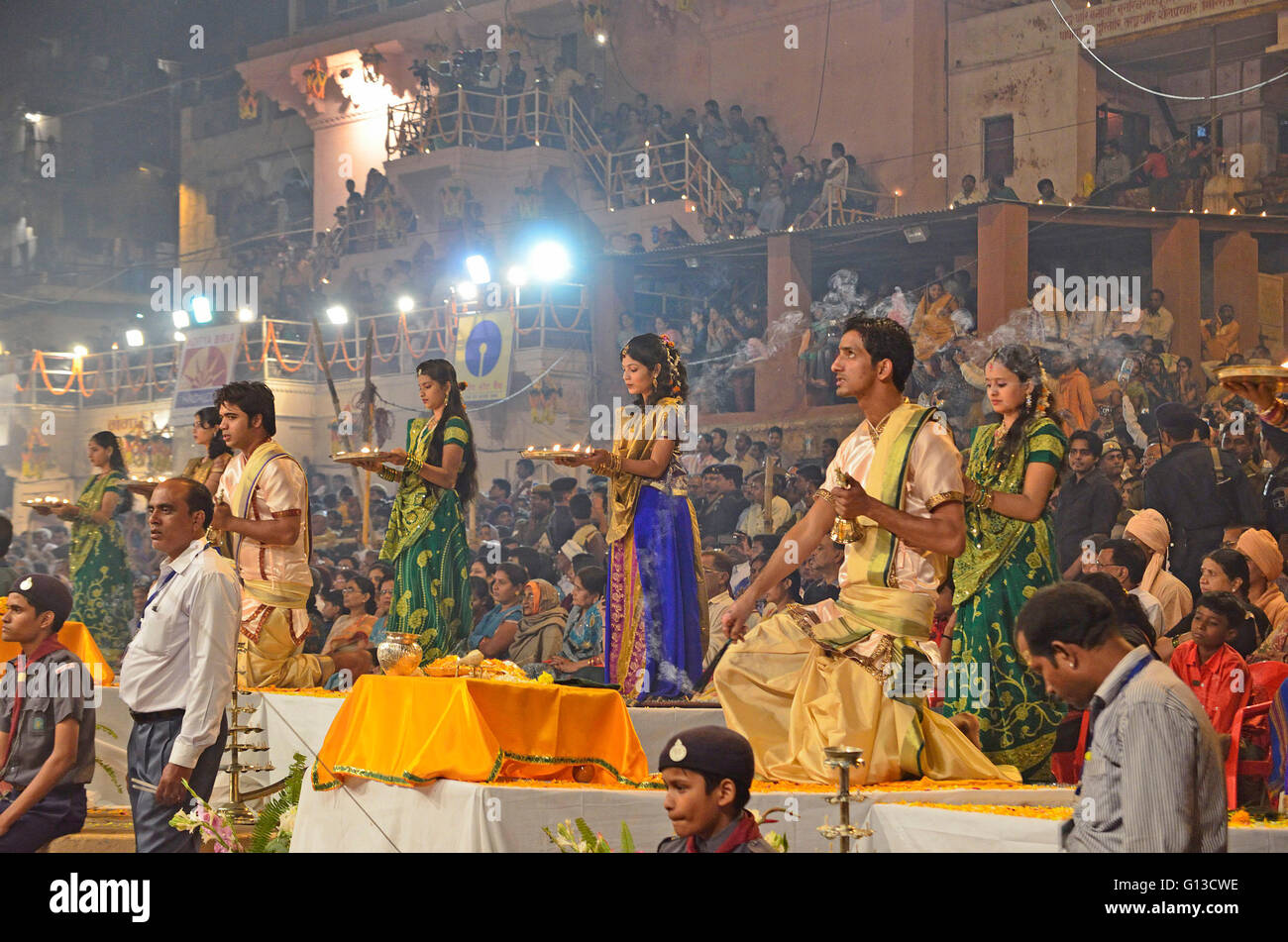 Ganga Aarti and Dev Deepavali celebrations, Dashashwamedh Ghat ...
