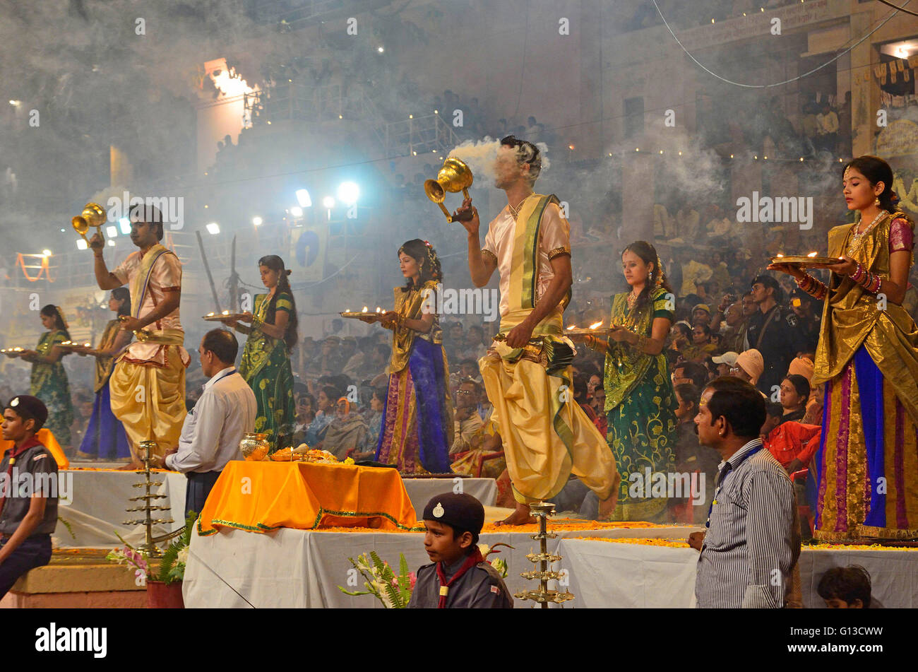 Ganga Aarti and Dev Deepavali celebrations, Dashashwamedh Ghat ...