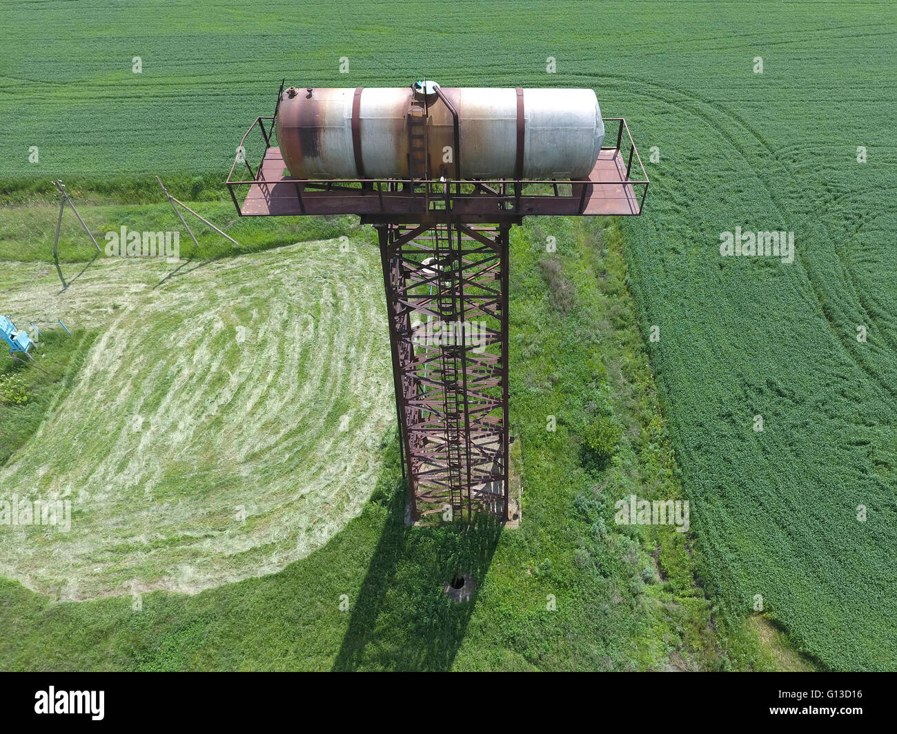 The water tower Stock Photo - Alamy