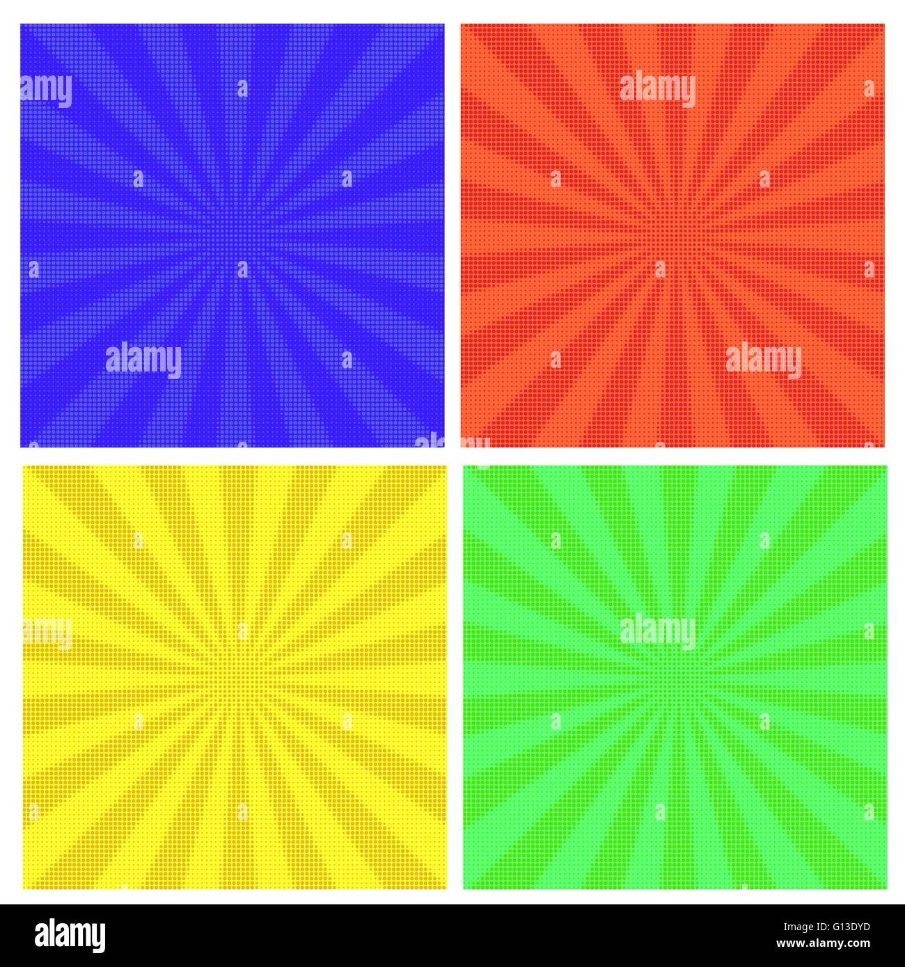 Comics Book Background. Halftone Patterns Stock Vector Image & Art - Alamy