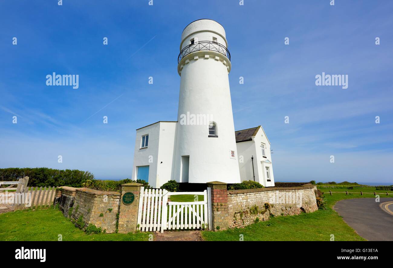 Old Hunstanton Lighthouse the first parabolic reflector which was built ...