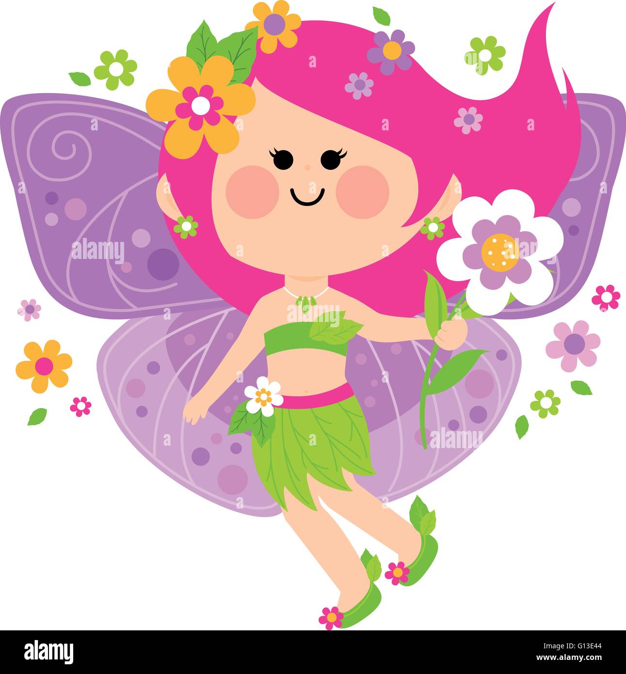 Spring fairy Stock Vector Images - Alamy