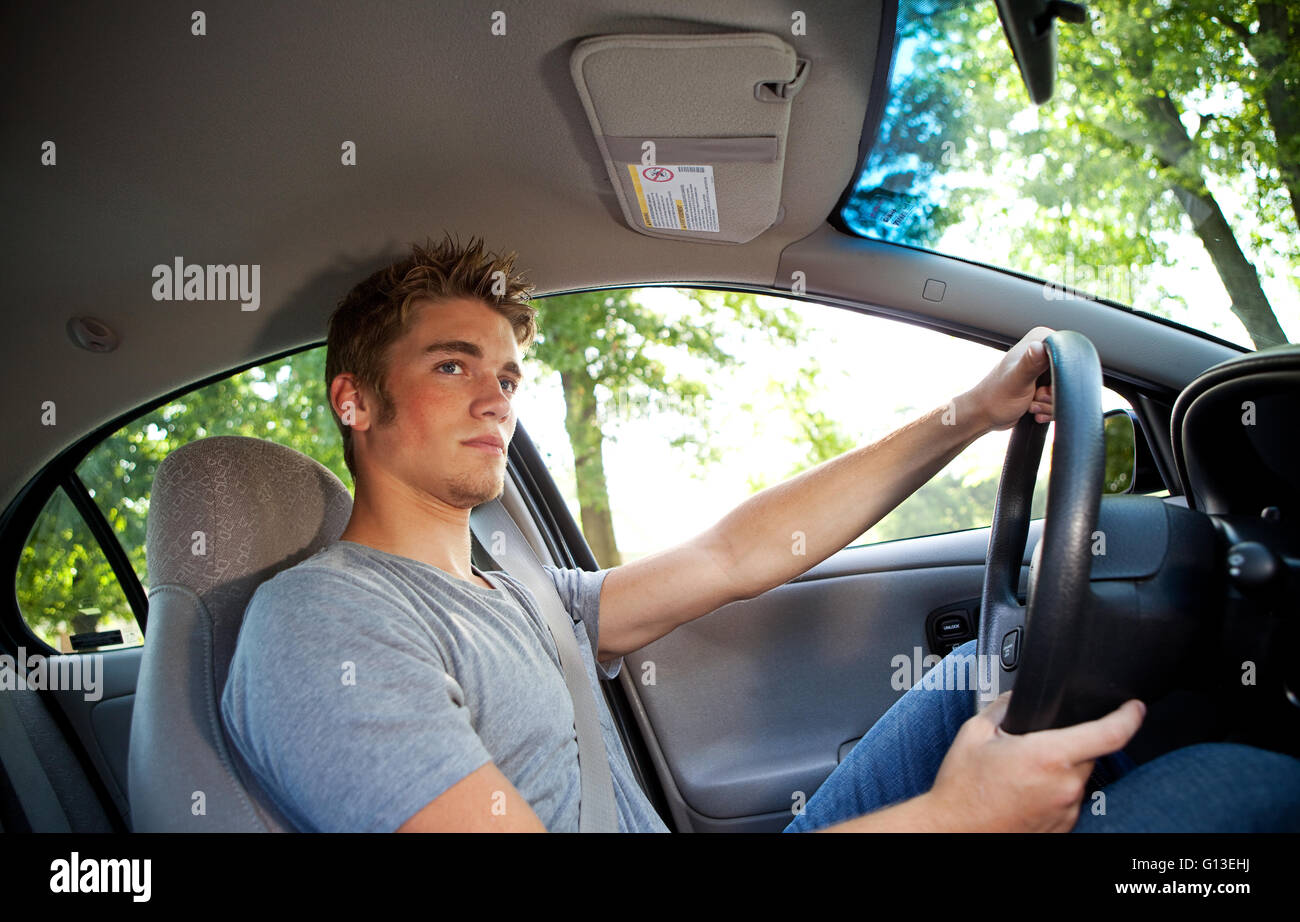 Two teens auto hi-res stock photography and images - Alamy