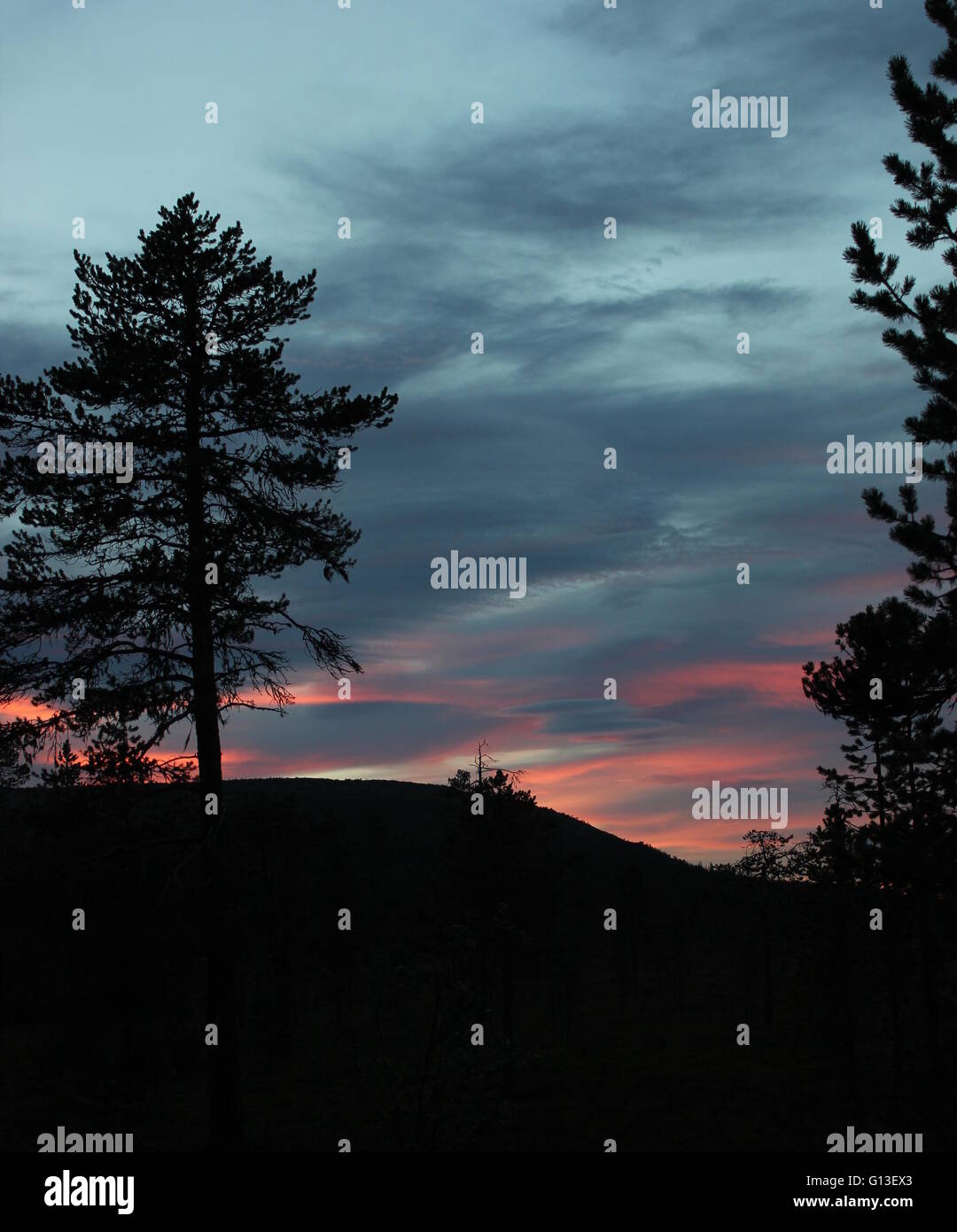Multi color sunset hi-res stock photography and images - Alamy