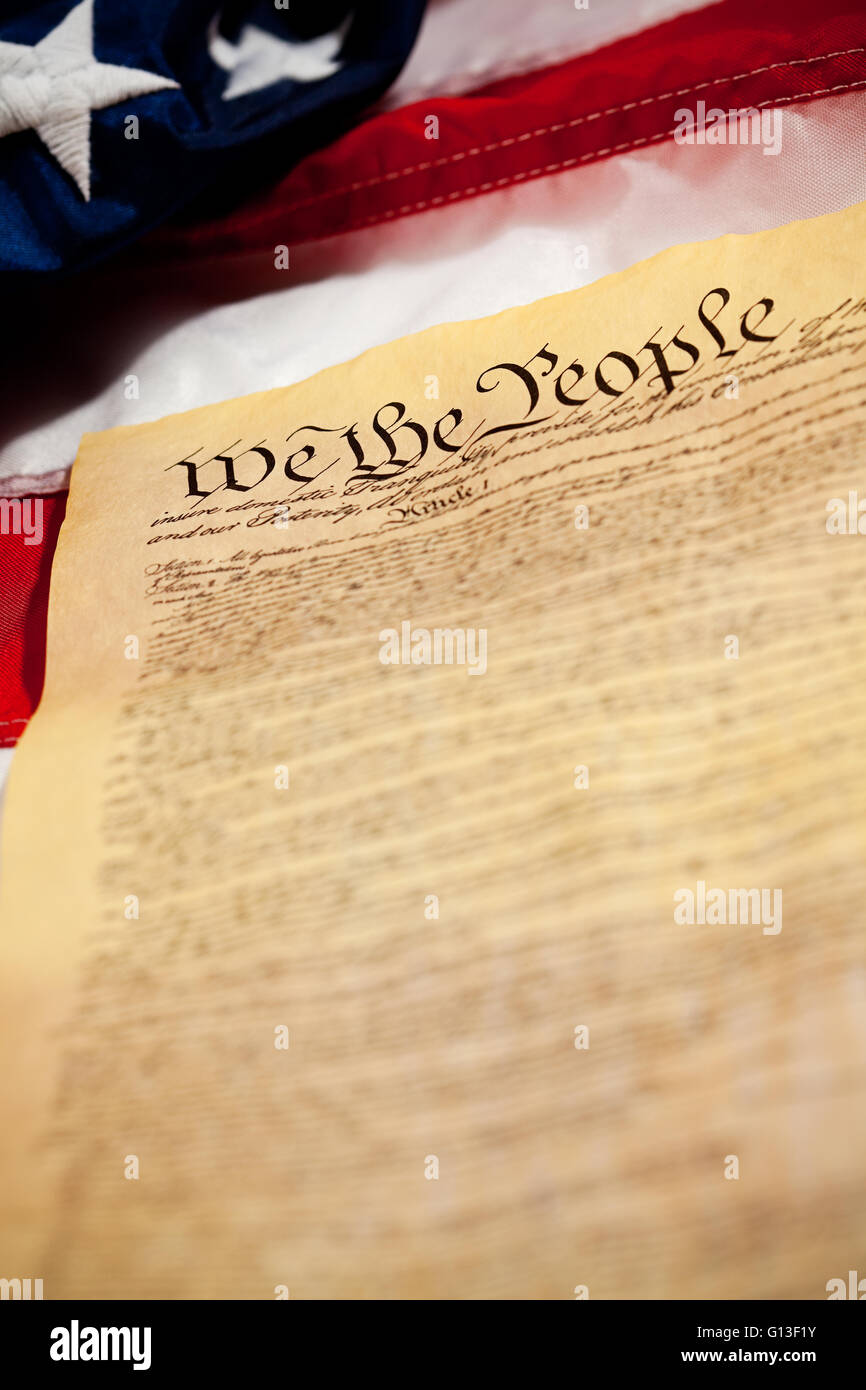 Series featuring "We the People" - the United States Constitution Stock ...