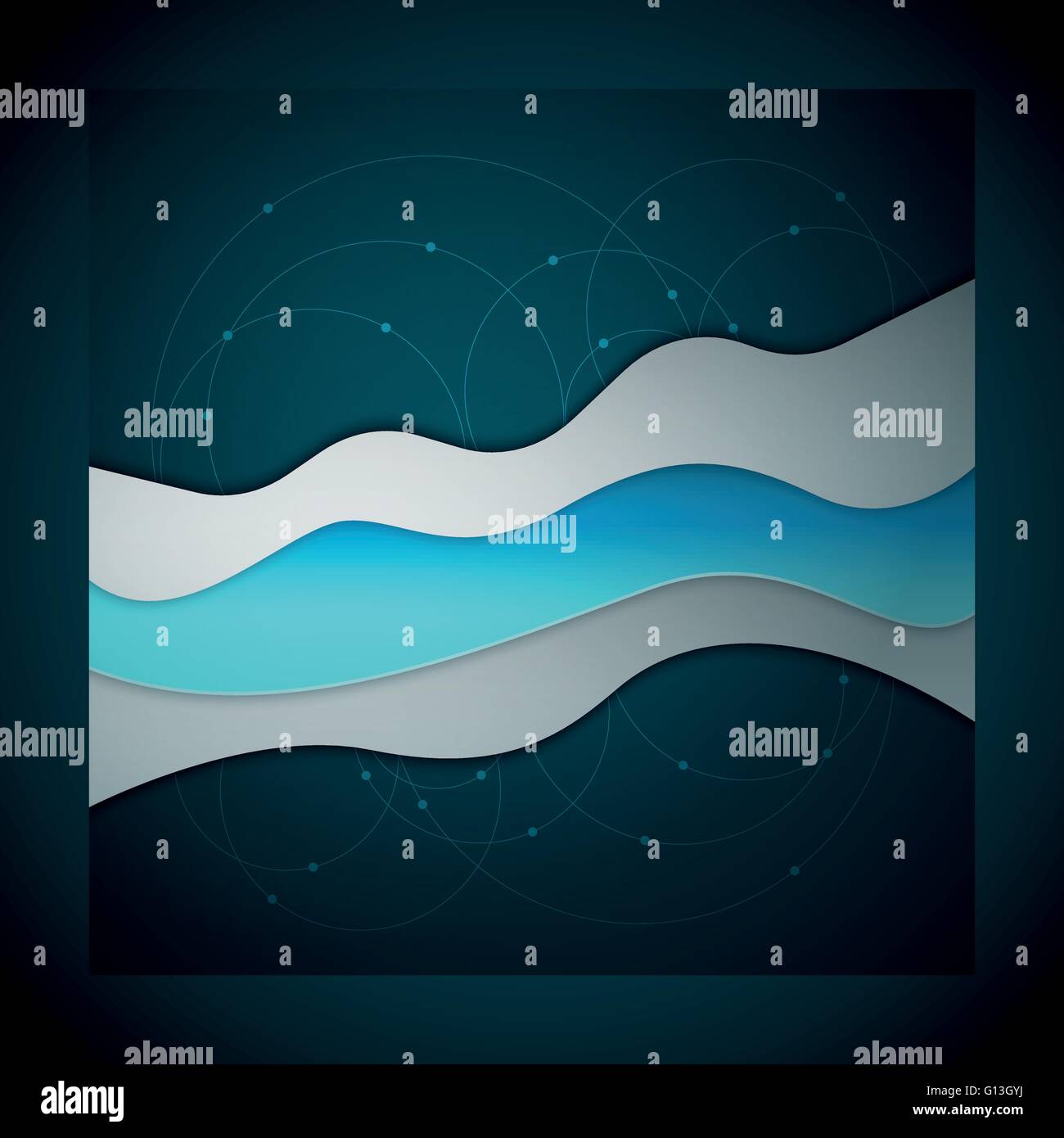 Vector abstract business background design. Square composed Stock ...