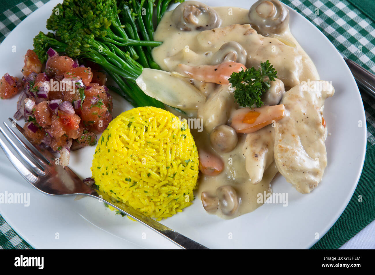 Chicken fricassee hi-res stock photography and images - Alamy