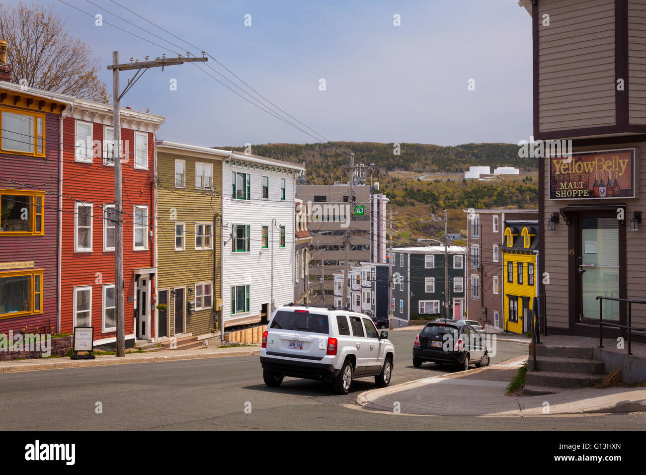 Jellybean row houses hi-res stock photography and images - Alamy