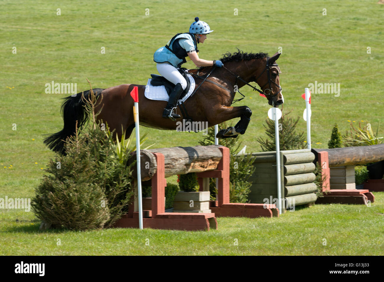 British Eventing Horse Trials, Moreton Morrell, Warwickshire, UK Stock ...