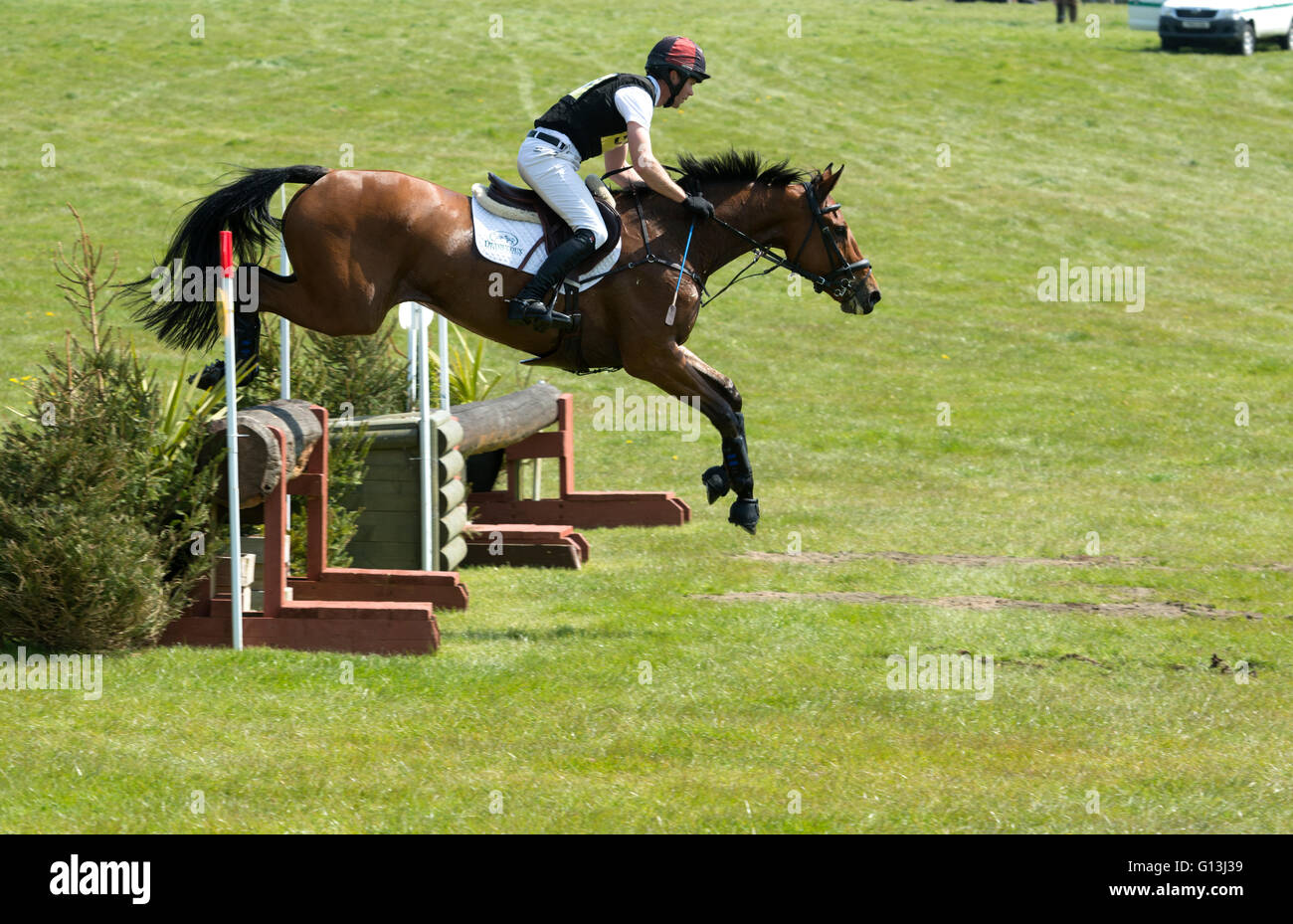 British Eventing Horse Trials, Moreton Morrell, Warwickshire, UK Stock ...