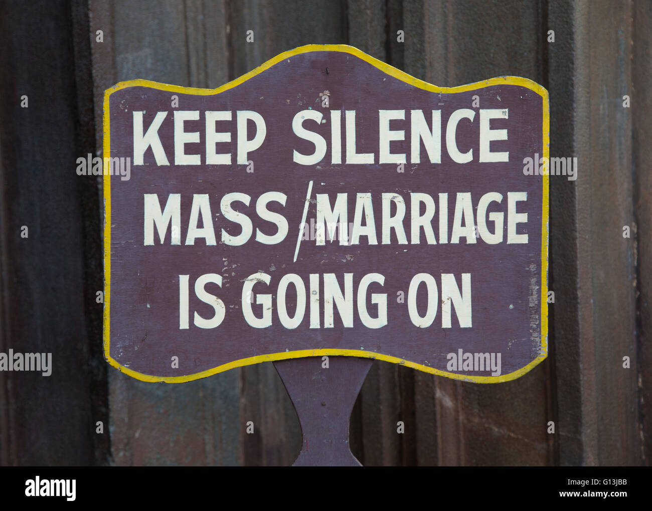 Keep silence sign Stock Photo - Alamy